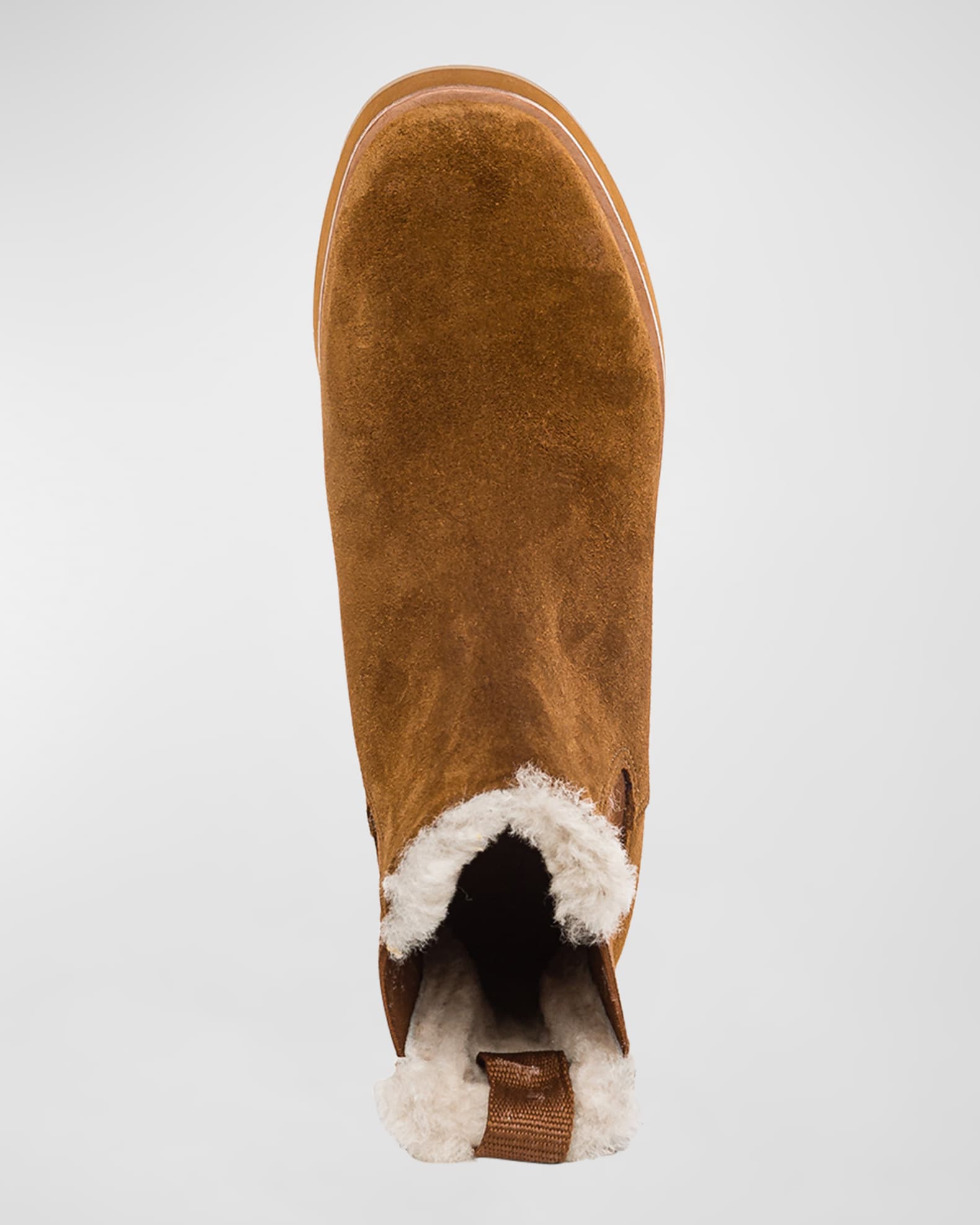 Bernardo Patterson Shearling Bootie | Neiman Marcus