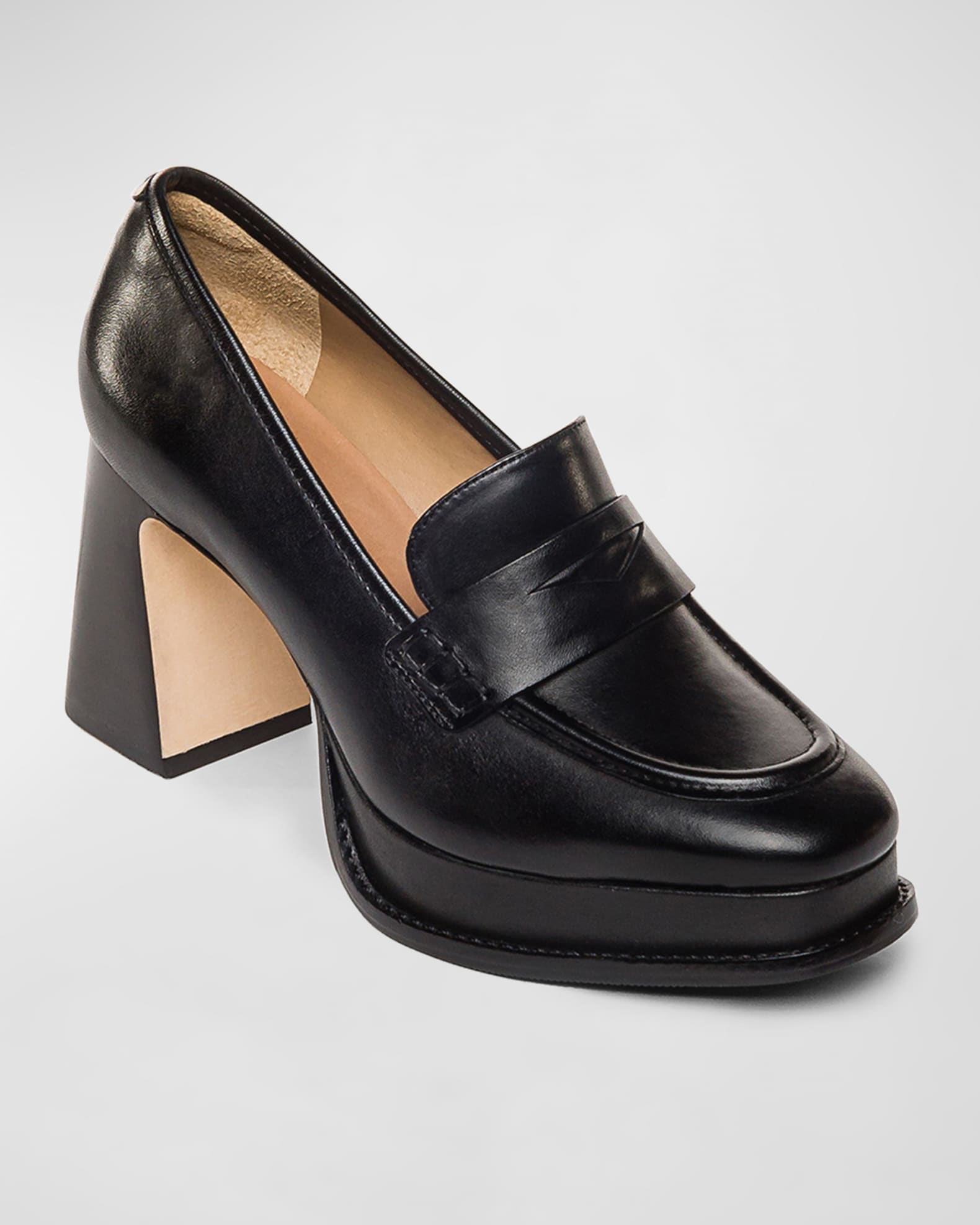 Bernardo Natalie Platform Loafer | Neiman Marcus
