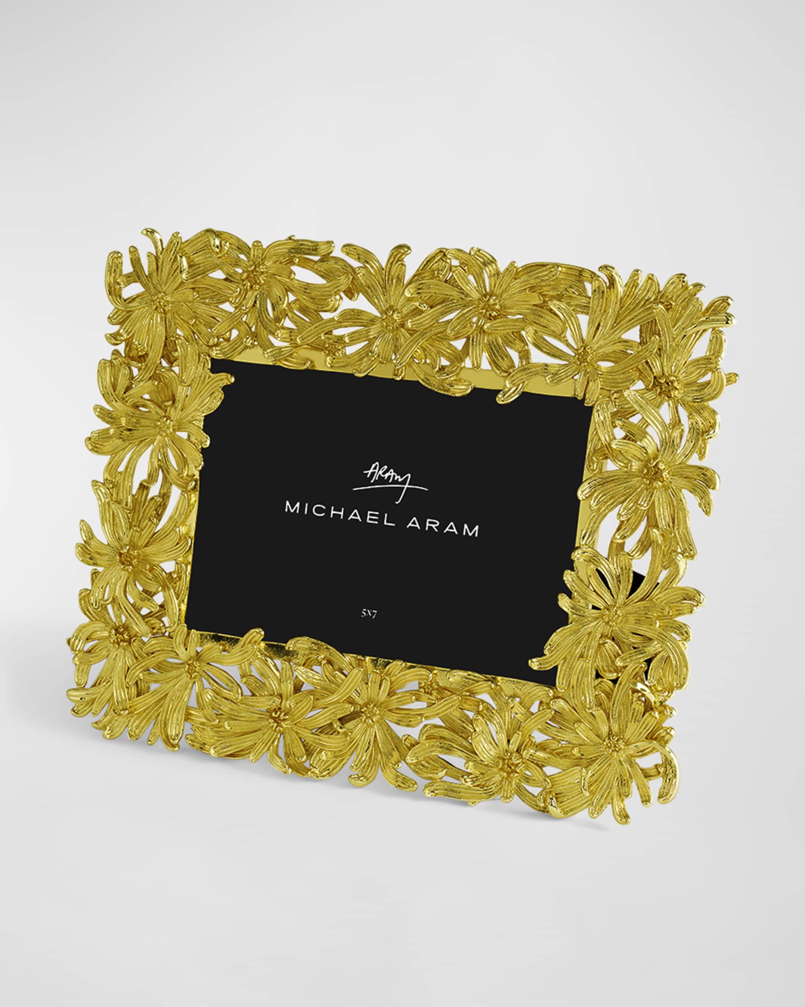 Michael Aram Dahlia Photo Frame, 5" x 7" | Neiman Marcus
