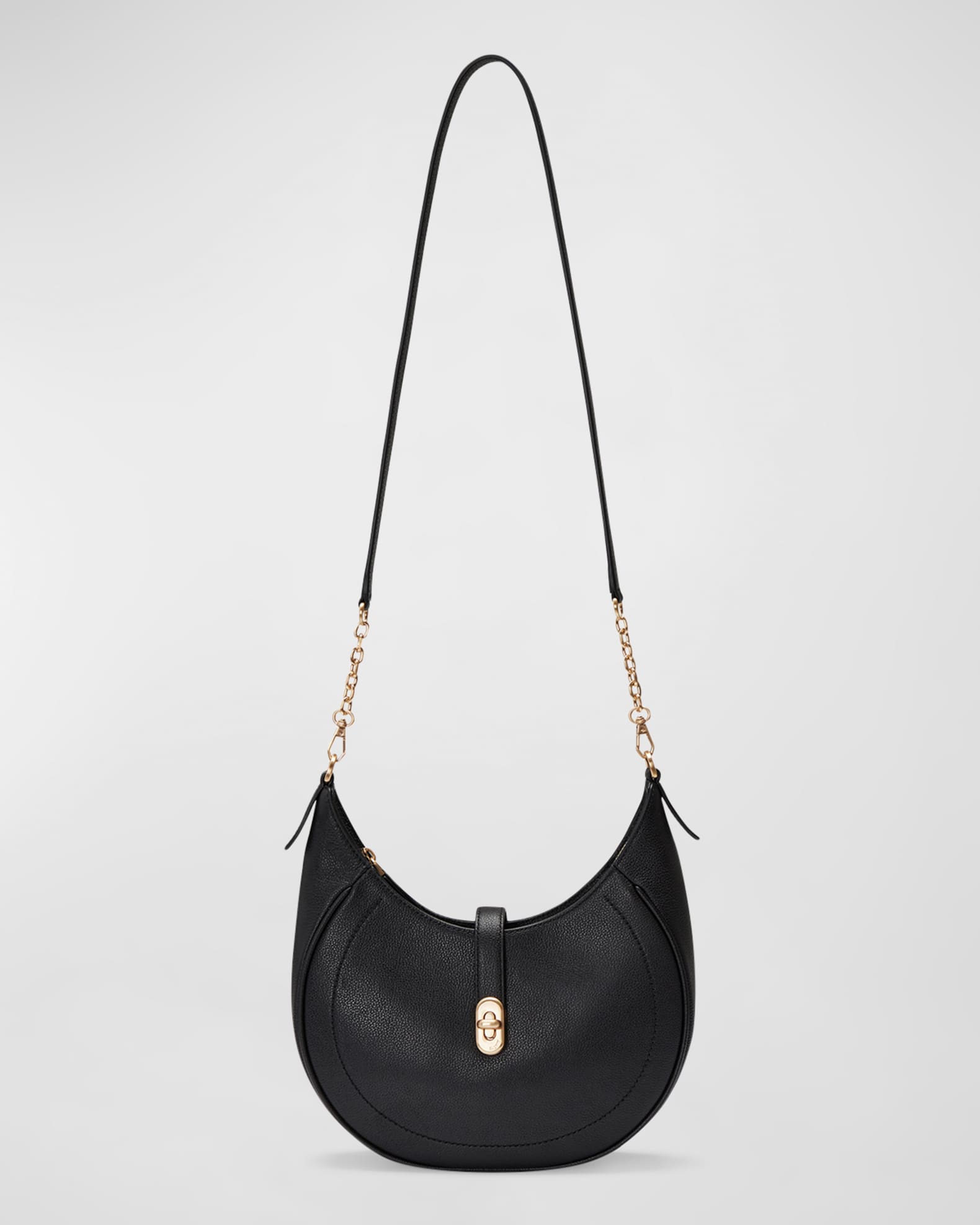 Oryany Mary Leather Hobo Shoulder Bag | Neiman Marcus