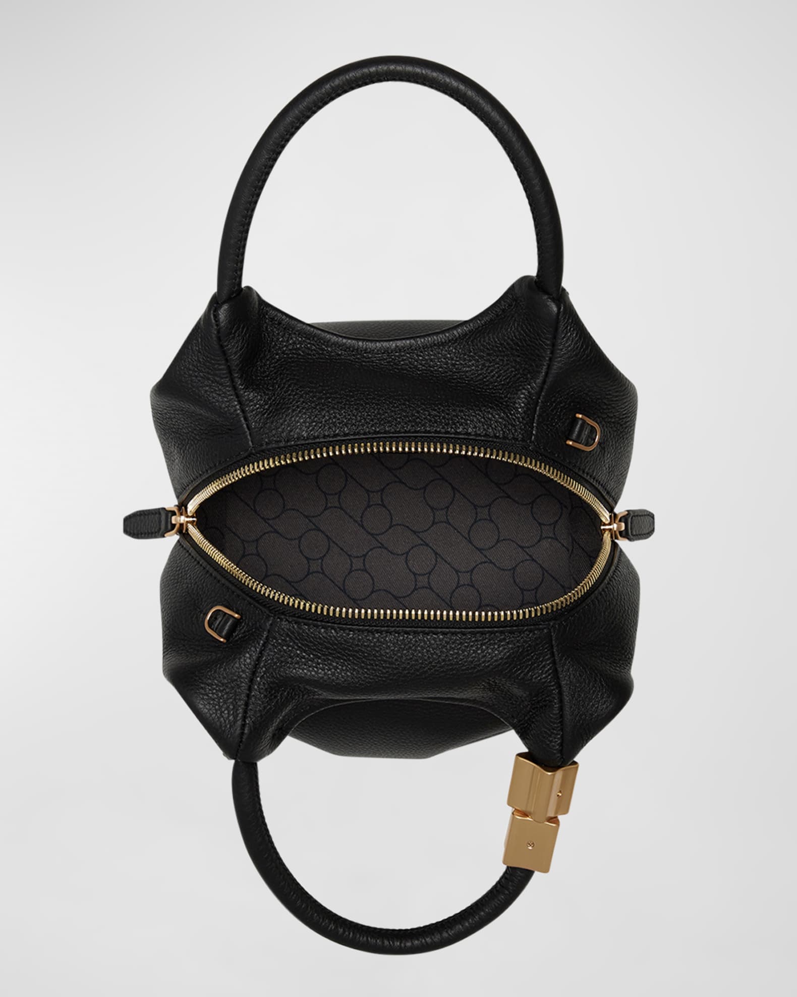 Oryany Della Zip Leather Tote Bag | Neiman Marcus