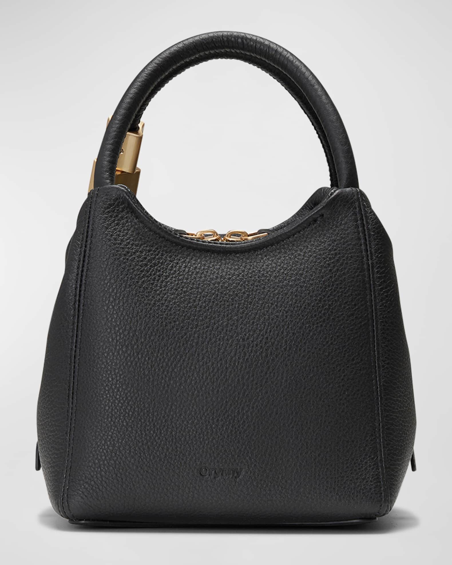 Oryany Della Zip Leather Tote Bag | Neiman Marcus