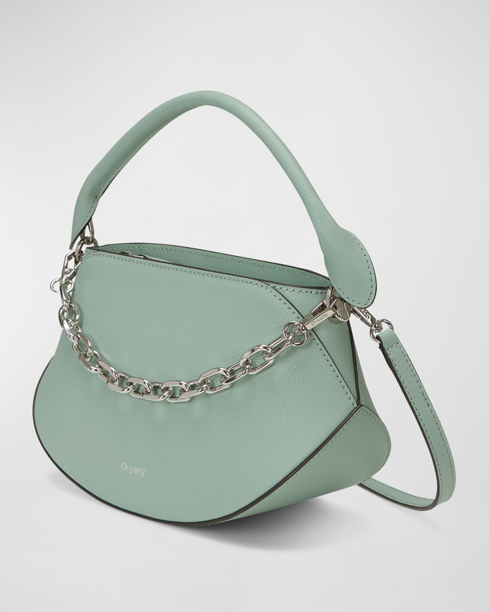 Oryany Flor Mini Leather Top-Handle Bag | Neiman Marcus