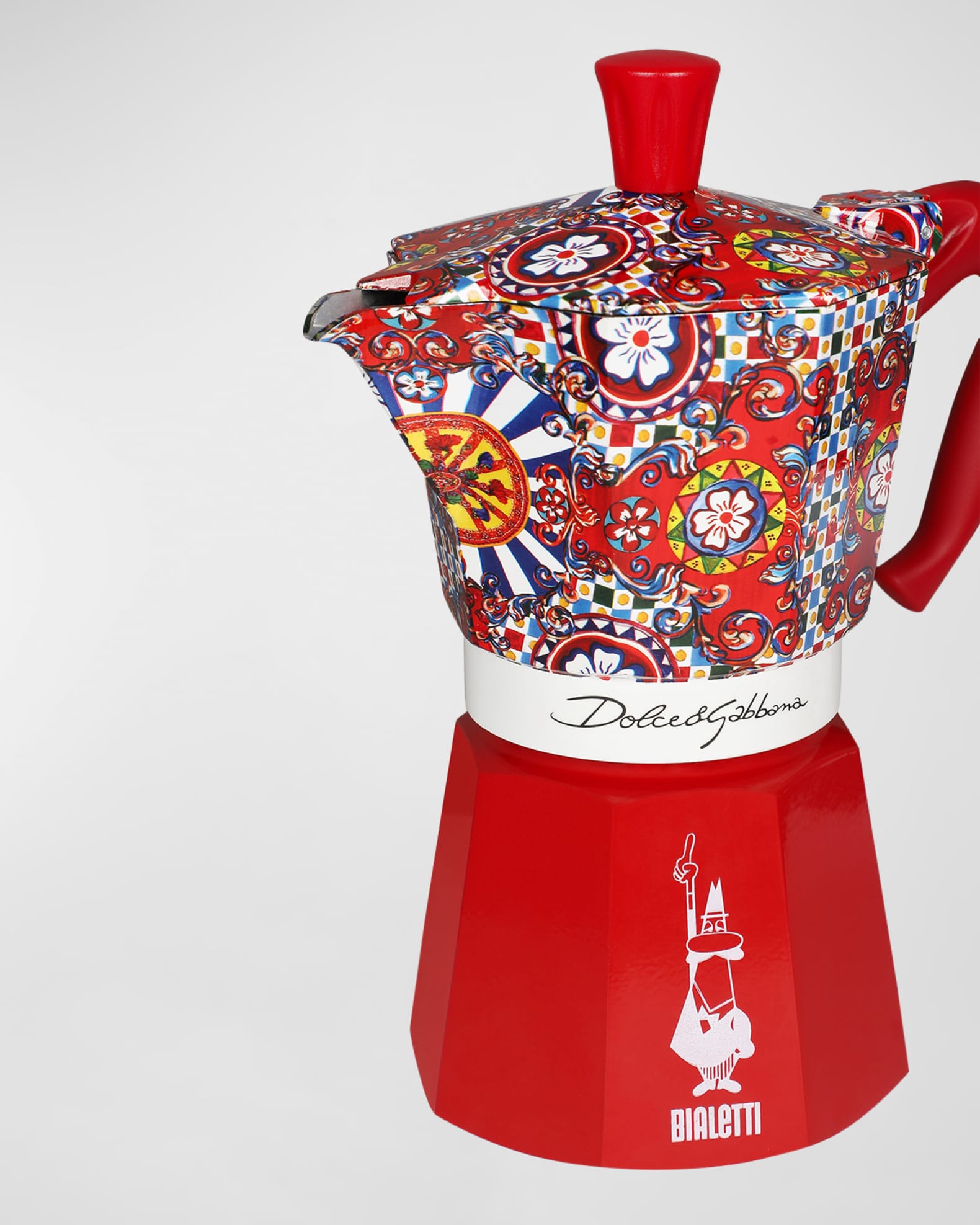 Bialetti x Dolce&Gabbana Moka Express 6-Cup Stovetop Coffee Pot ...