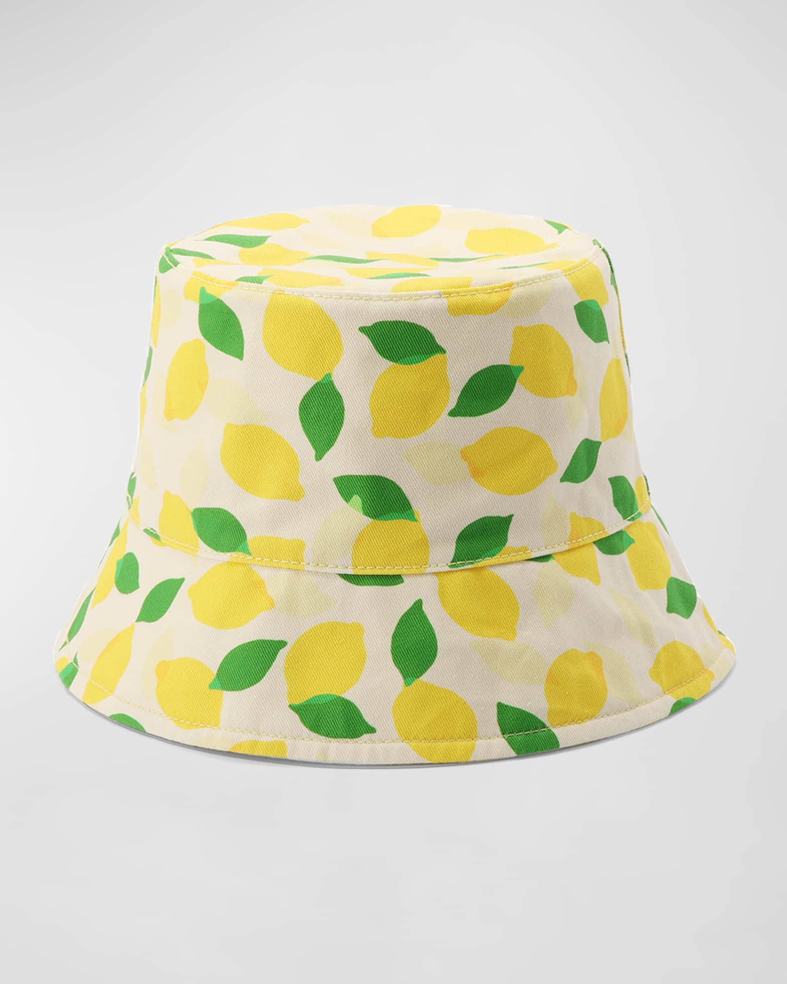 kate spade new york lemon toss reversible bucket hat | Neiman Marcus
