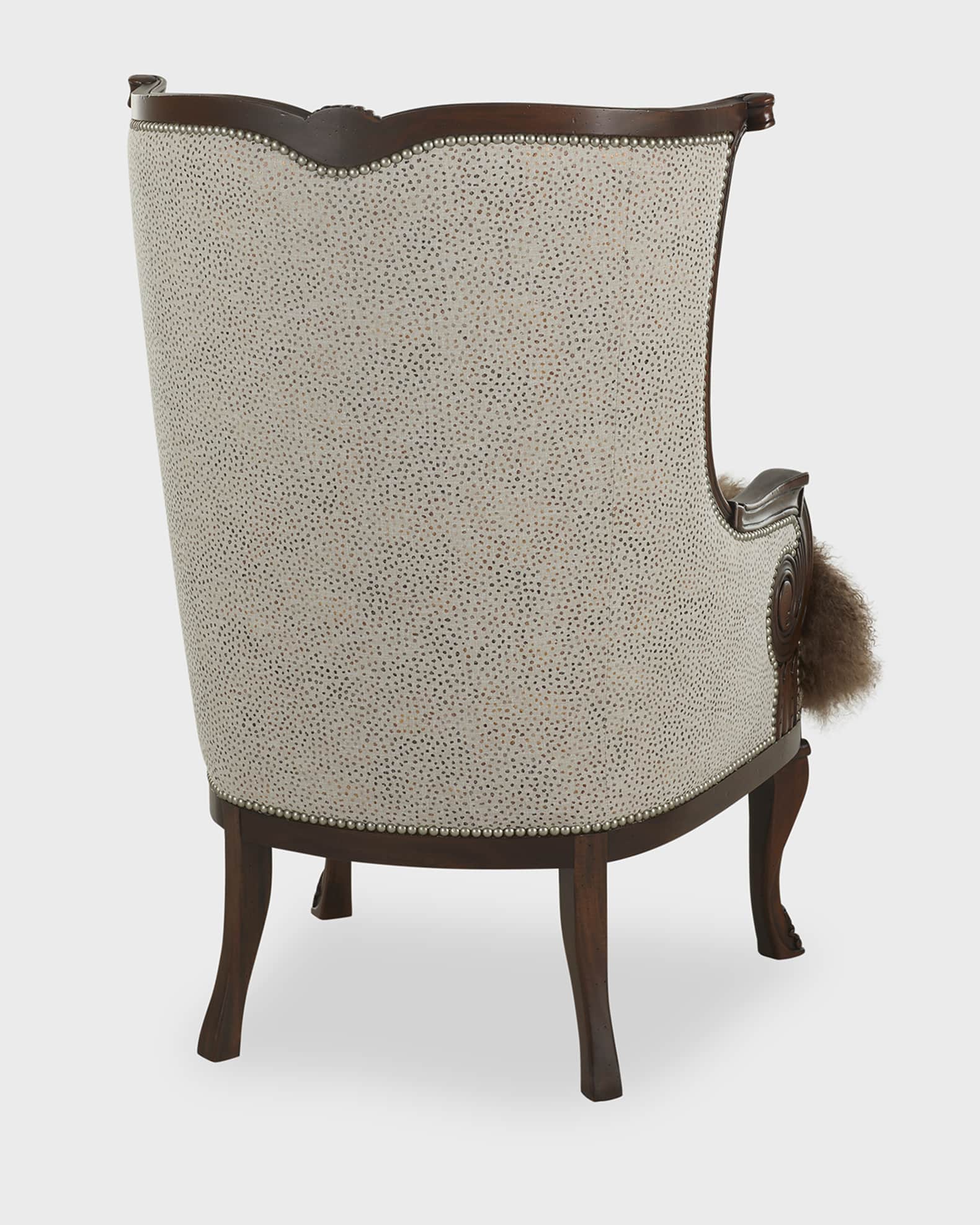 Massoud Polinia Wing Chair | Neiman Marcus