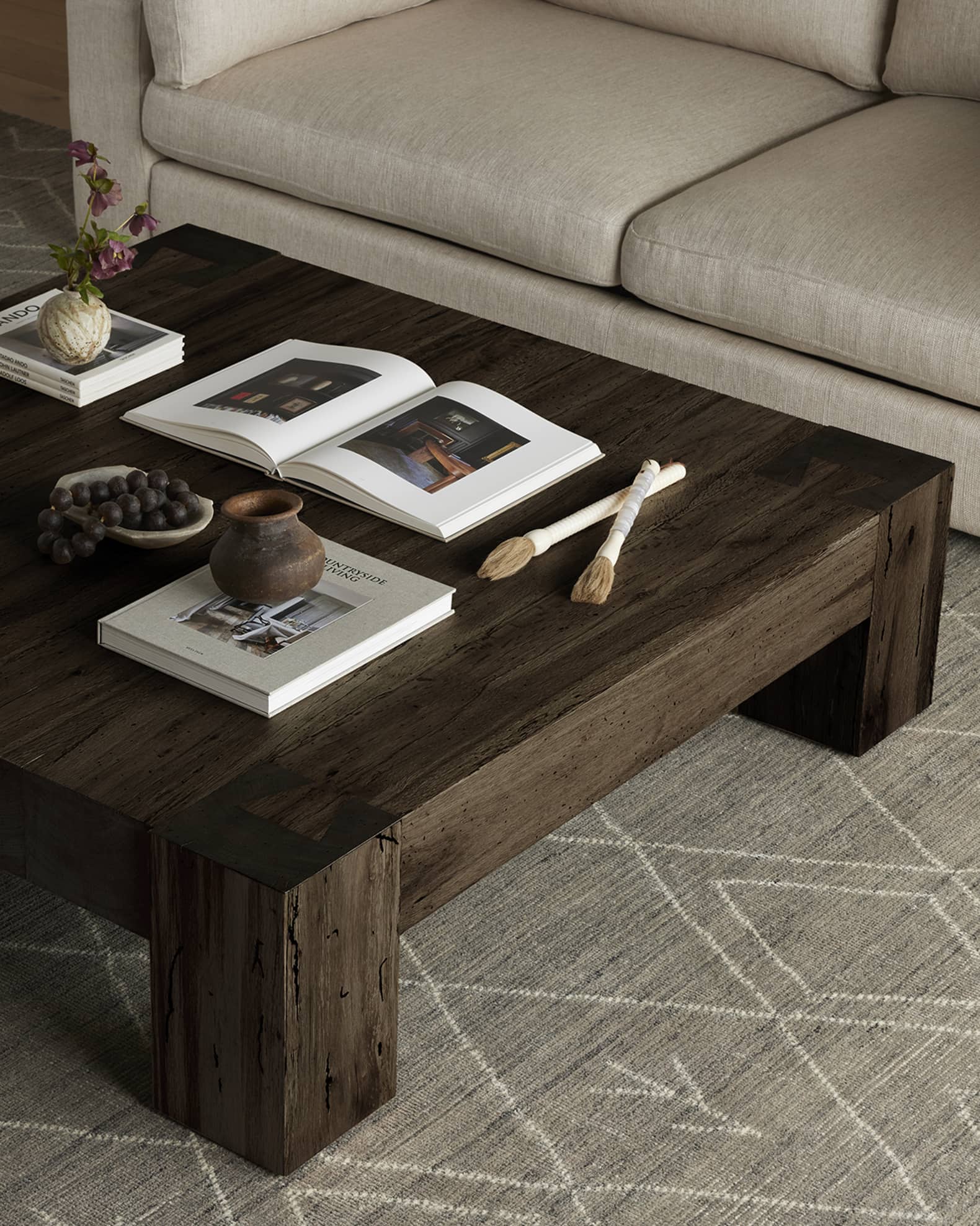 Four Hands Abaso Large Coffee Table | Neiman Marcus