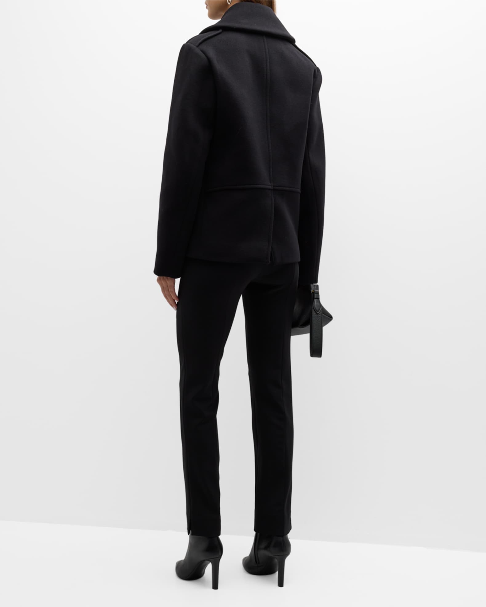 CALLAS Milano Franke Wool-Blend Coat | Neiman Marcus