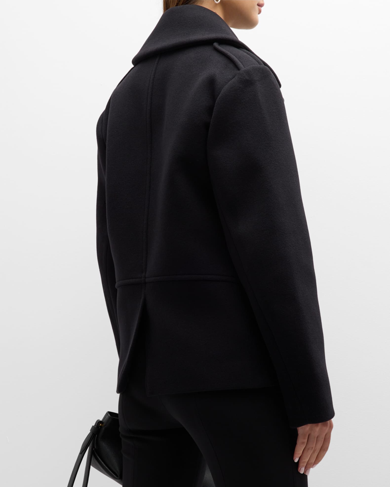 CALLAS Milano Franke Wool-Blend Coat | Neiman Marcus