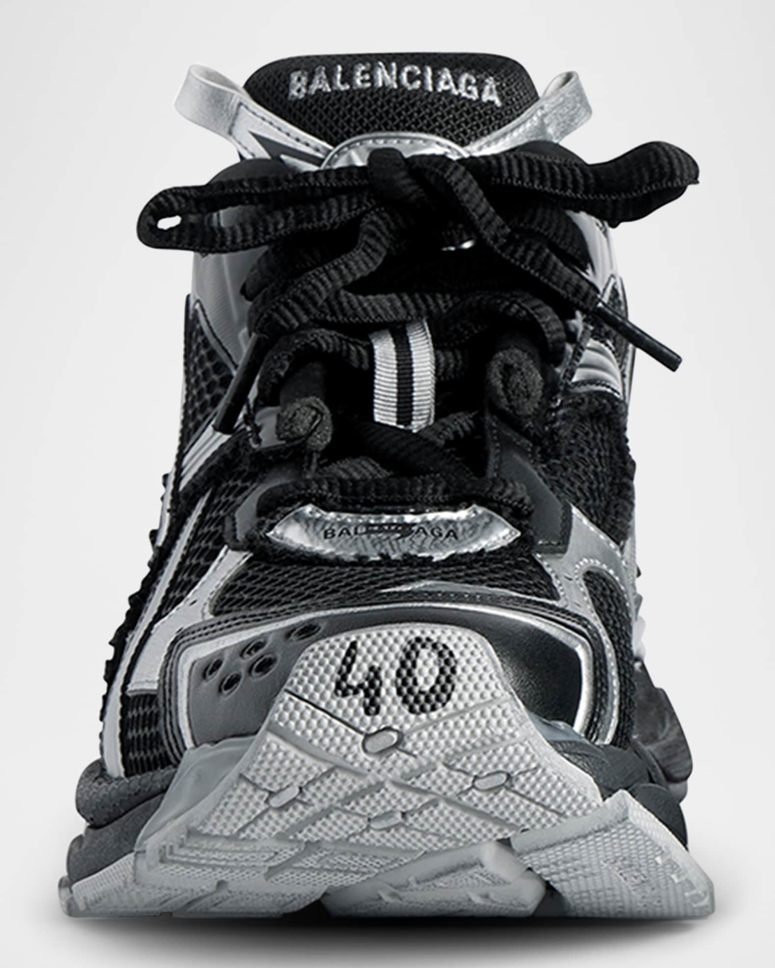 Balenciaga Men's Mesh Runner Sneakers | Neiman Marcus