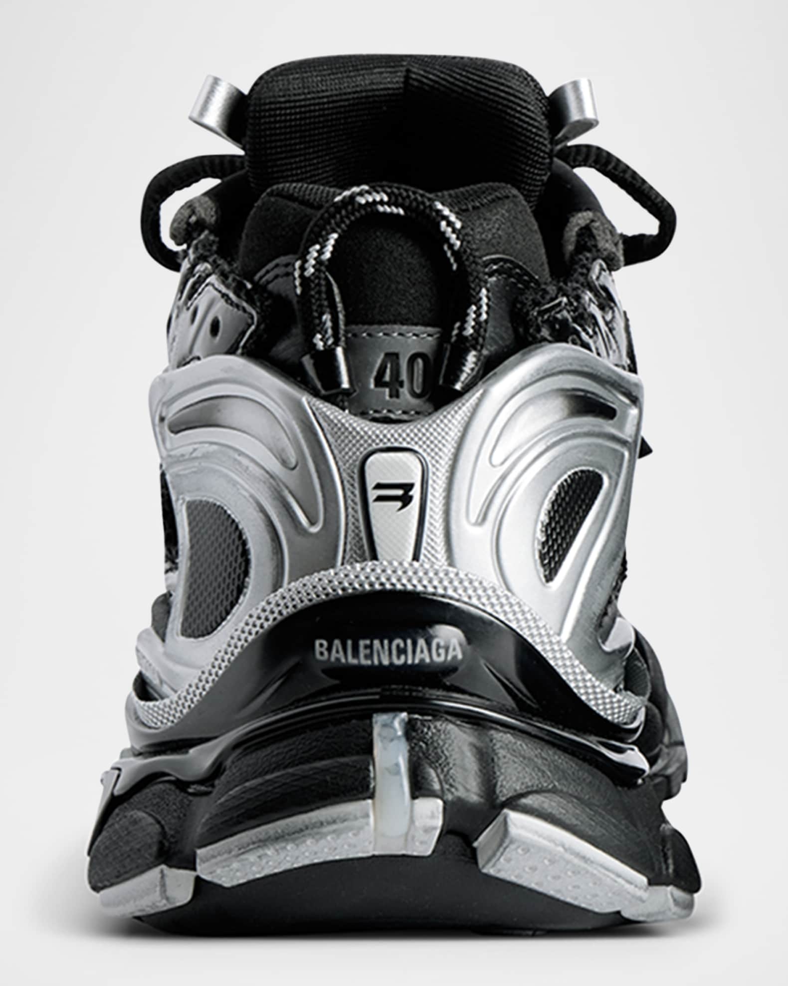 Balenciaga Men's Mesh Runner Sneakers | Neiman Marcus