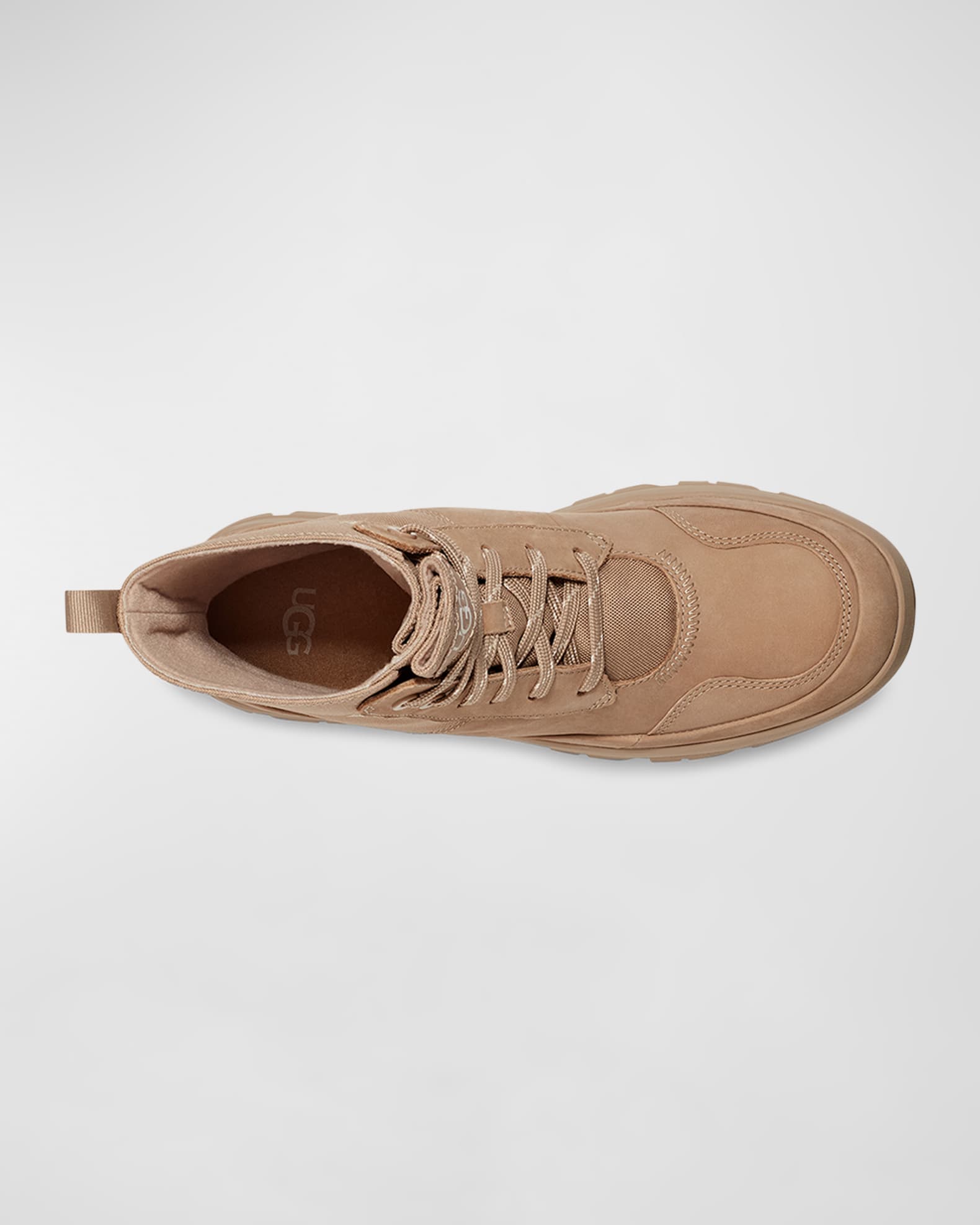 UGG Canvas Lug-Sole Hiker Boots | Neiman Marcus