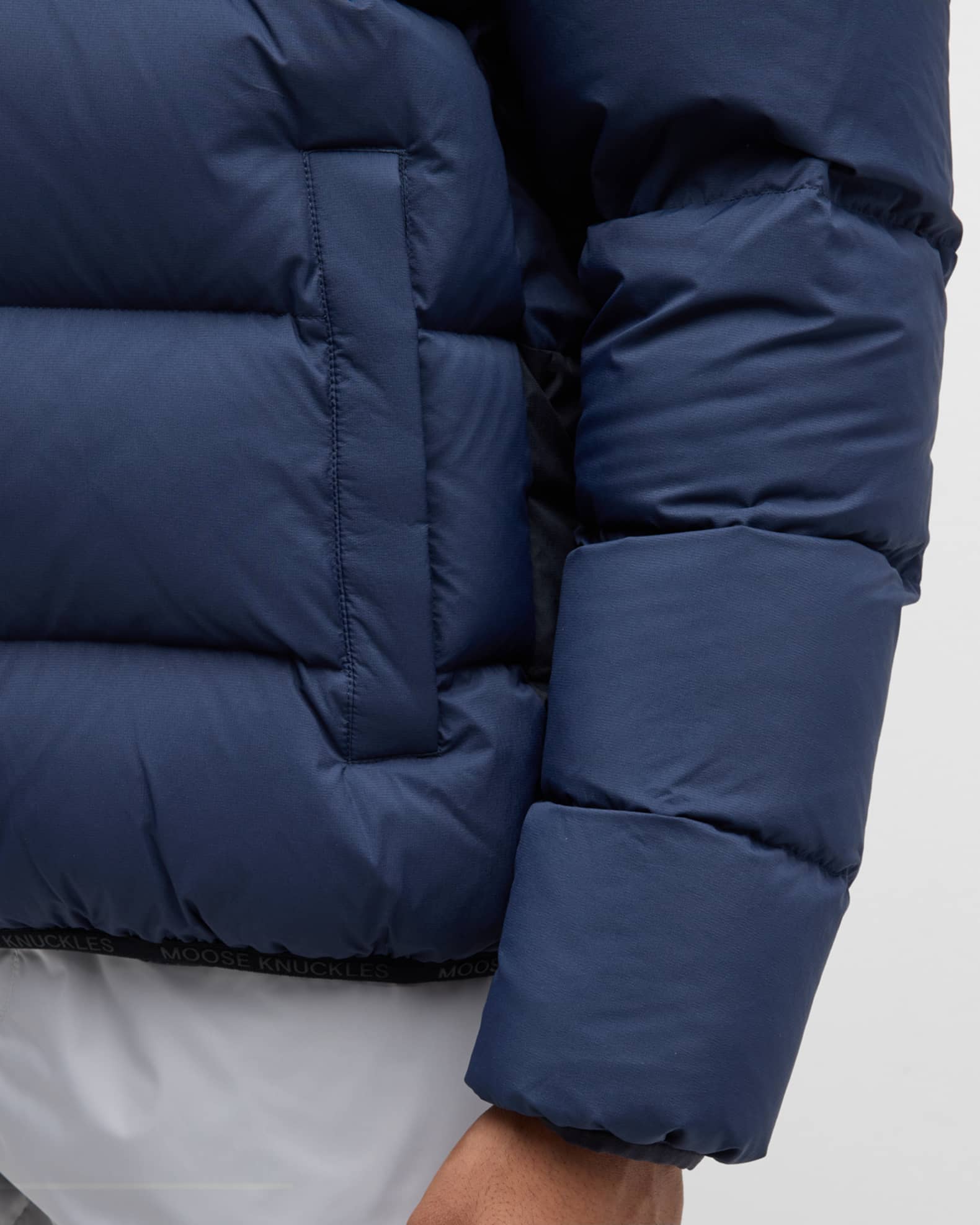 Moose Knuckles Men's Bedstuy Lightweight Down Jacket | Neiman Marcus