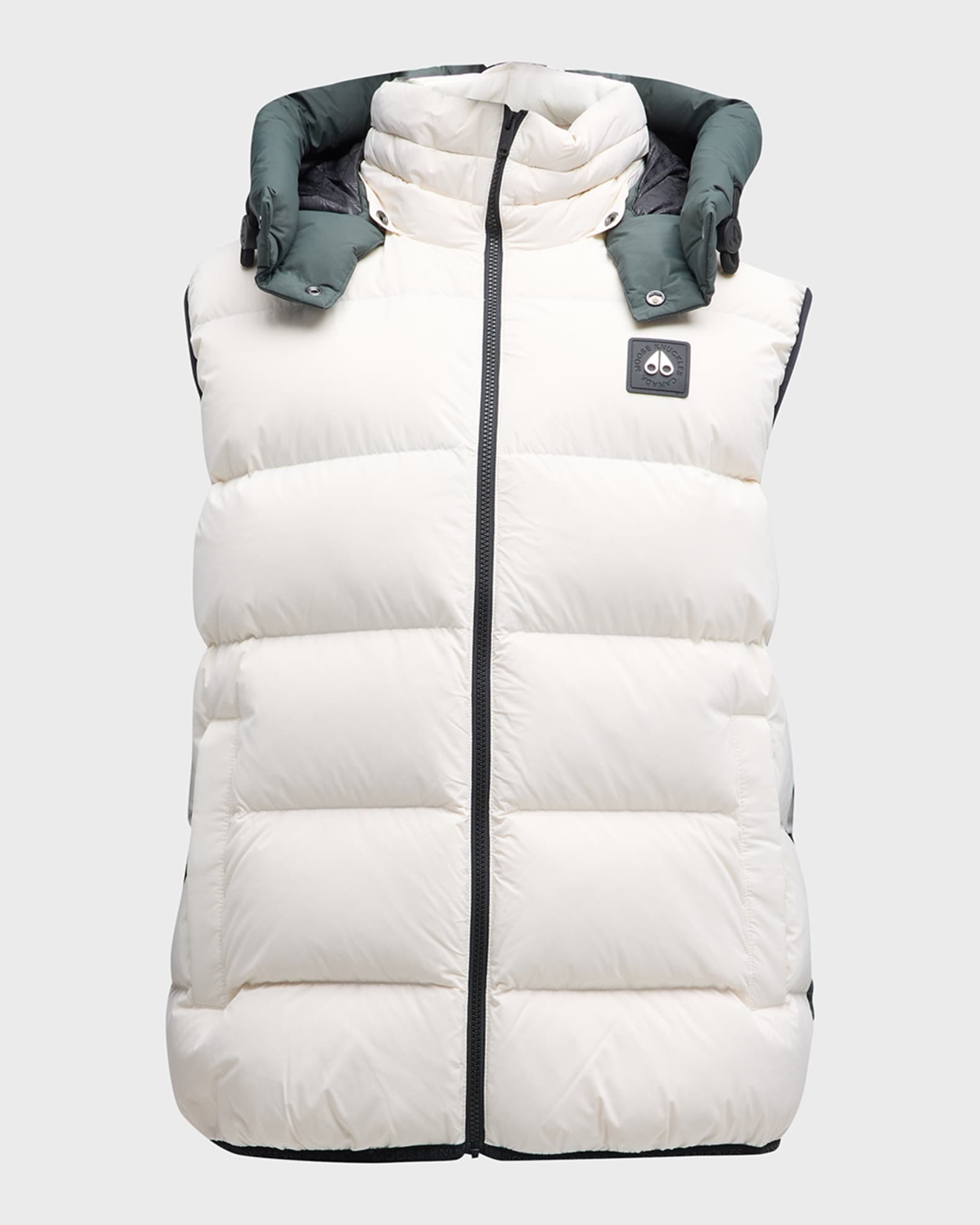 Moose Knuckles Men's Sycamore Lightweight Down Vest | Neiman Marcus
