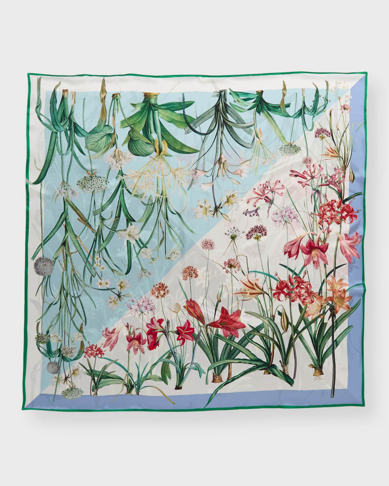 St. Piece Tilly Double-Sided Silk Scarf | Neiman Marcus