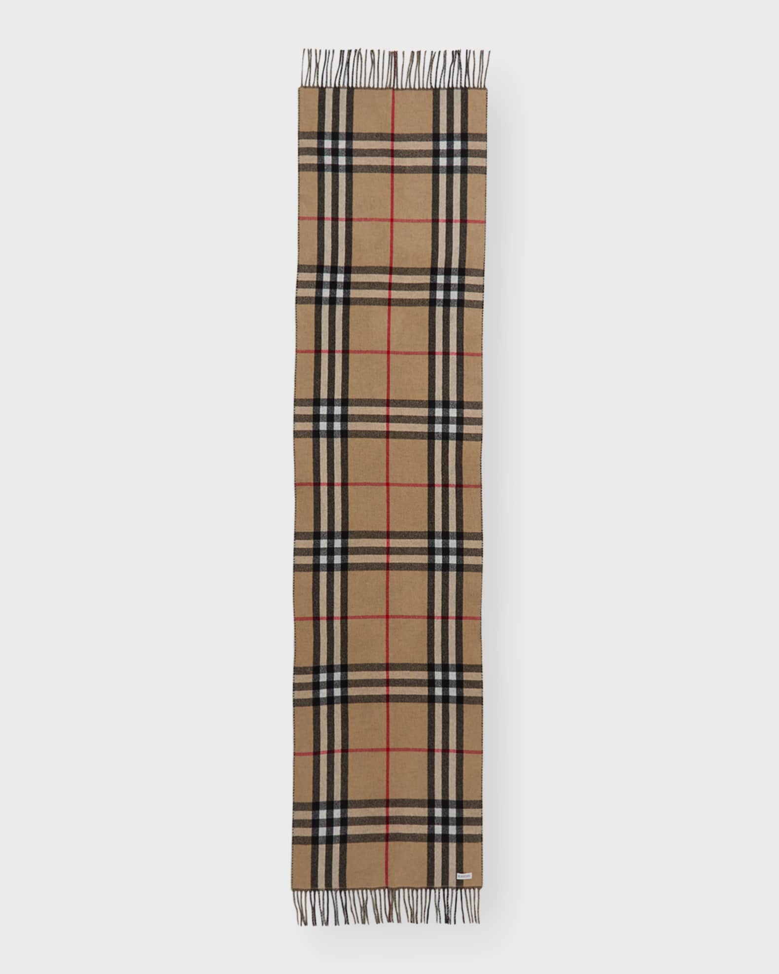 Burberry Knight Sketch Cashmere Scarf | Neiman Marcus