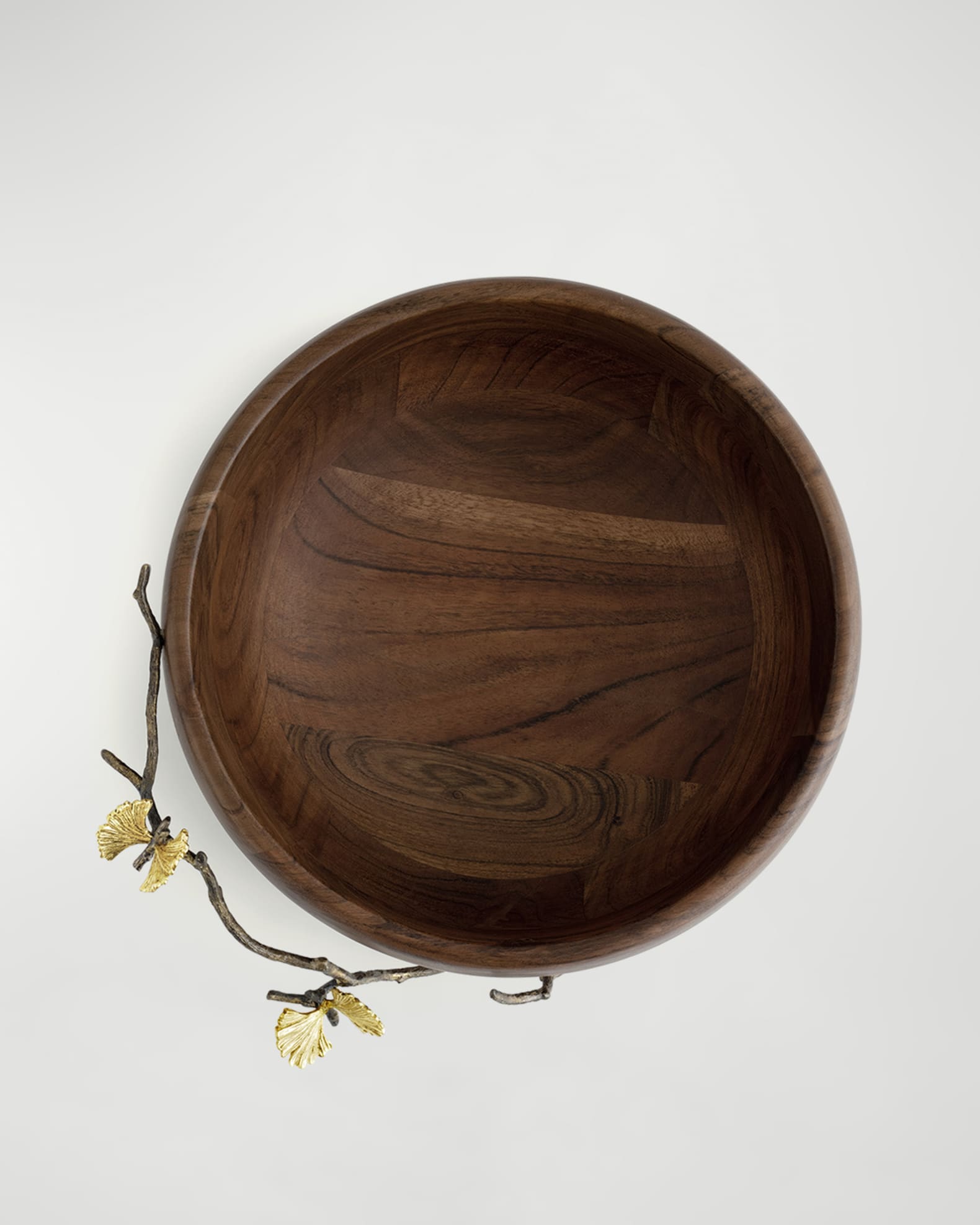 Michael Aram Butterfly Ginkgo Wood Salad Bowl | Neiman Marcus