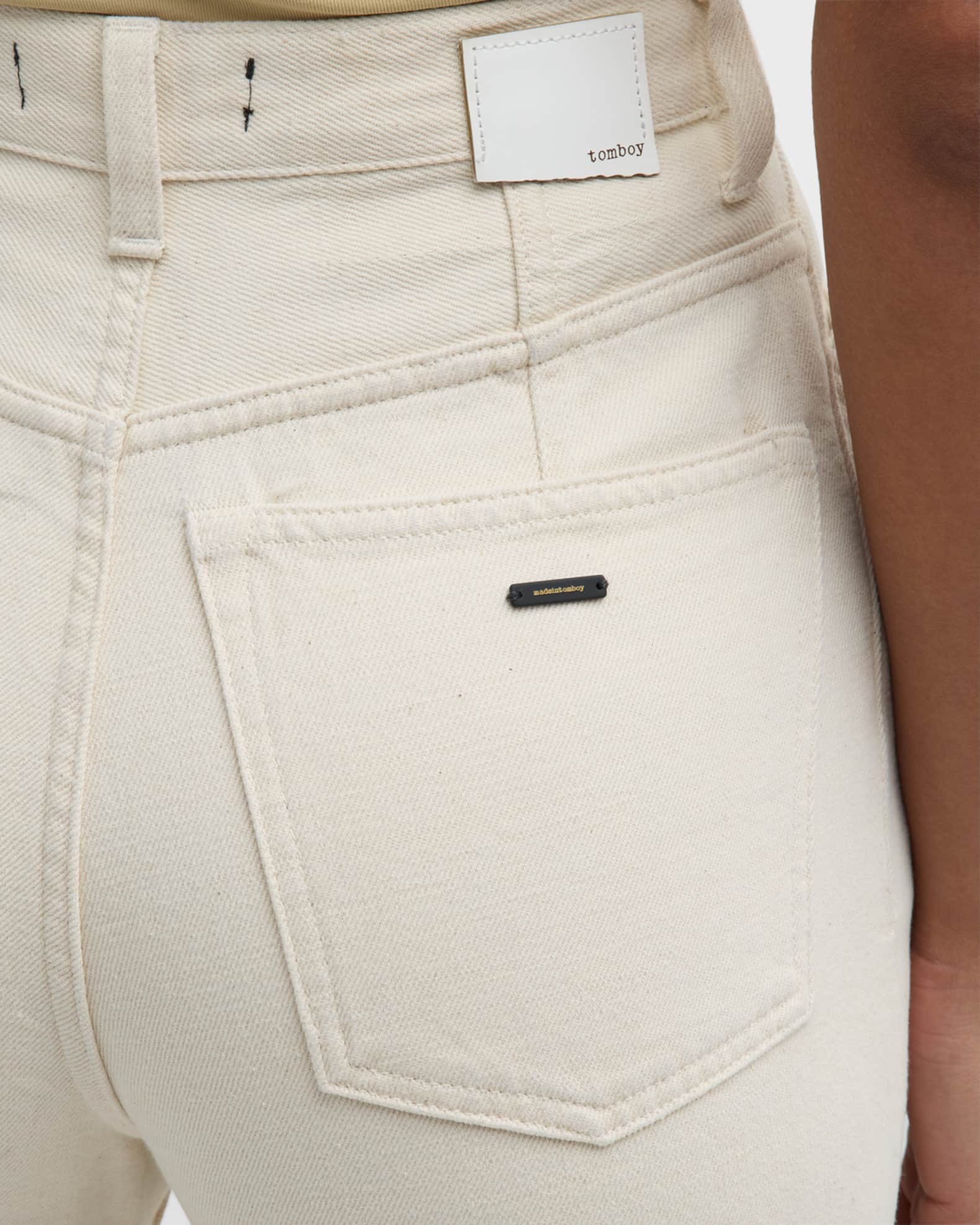 MADE IN TOMBOY Jey High Rise Wide-Leg Jeans | Neiman Marcus