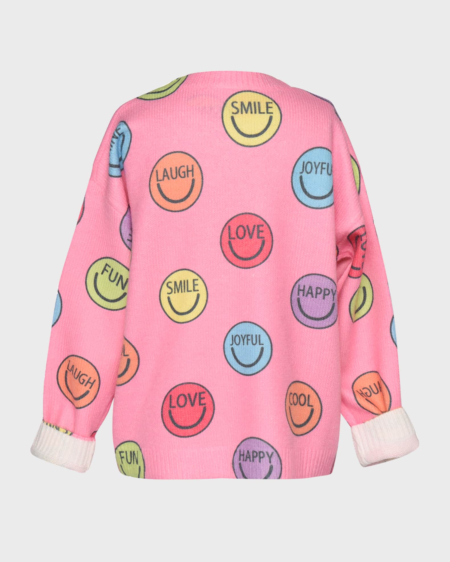 Girl's Sweater with Smiley Face | Neiman Marcus