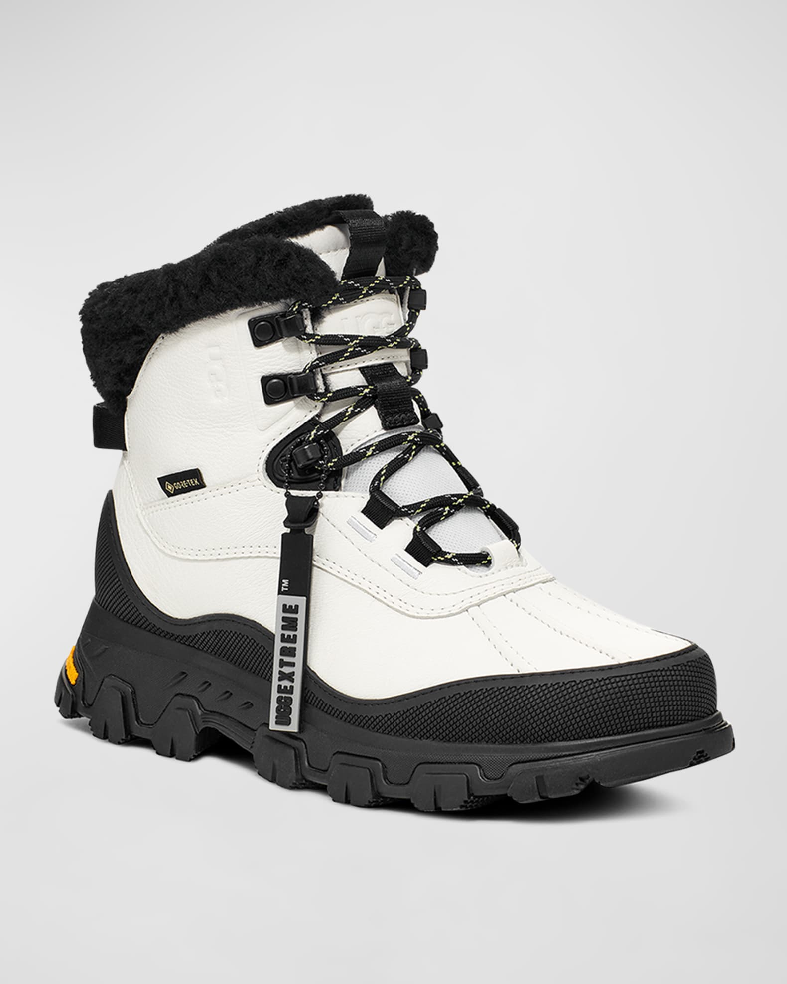 UGG Adirondack Meridian Leather Lace-Up Hiker Boots | Neiman Marcus