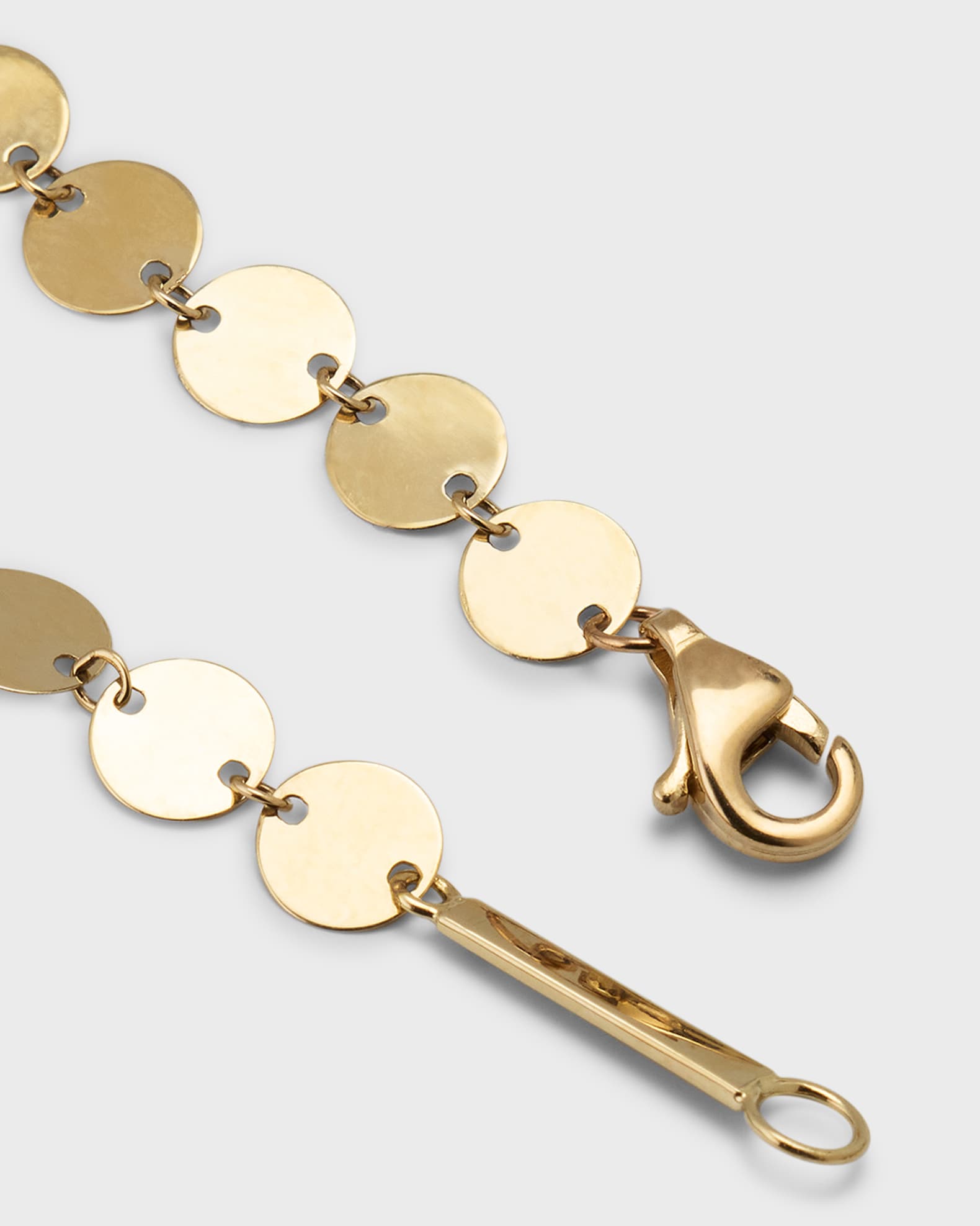 LANA Laser Disc Chain Bracelet | Neiman Marcus