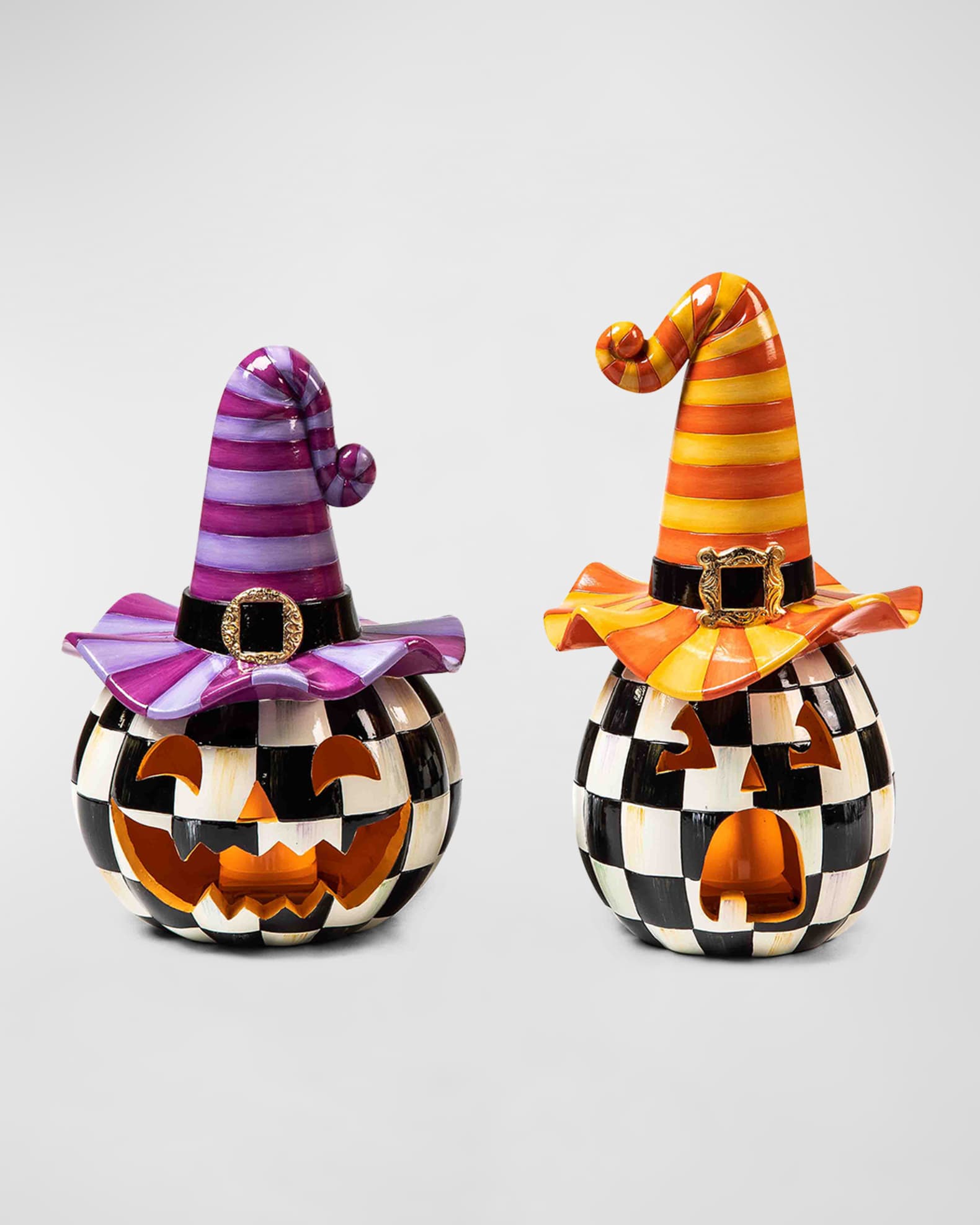 Illuminated Happy Jack Pumpkin Collection | Neiman Marcus