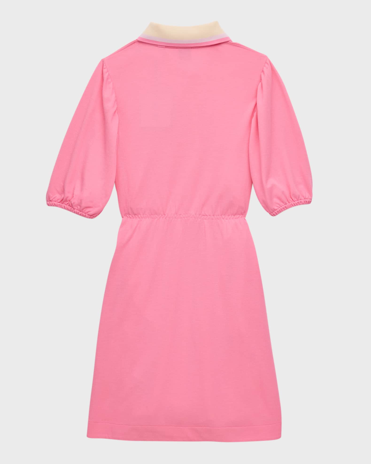 Girl's Alesea Embroidered Polo Dress | Neiman Marcus