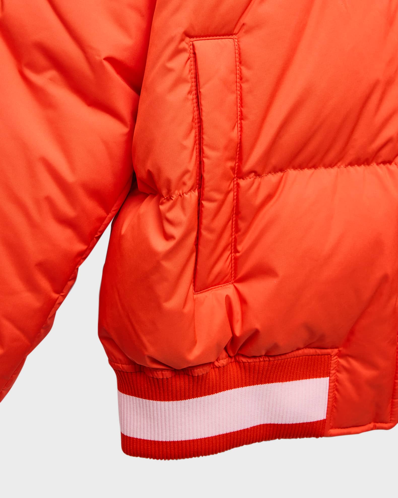 Burberry Boy's Landry Logo Embossed Puffer Jacket, Size 3-14 | Neiman ...