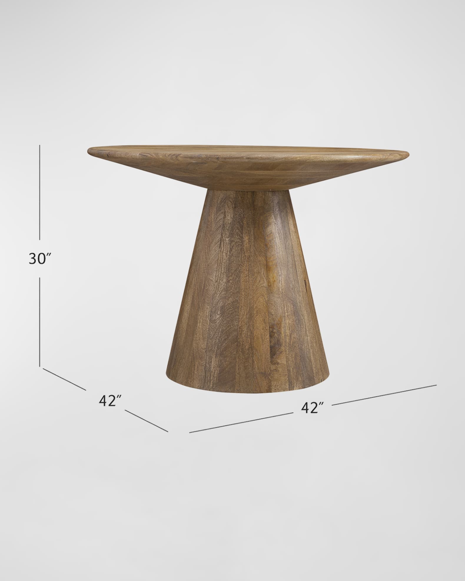Katherine Noble by BMC Raney 42" Round Dining Table | Neiman Marcus