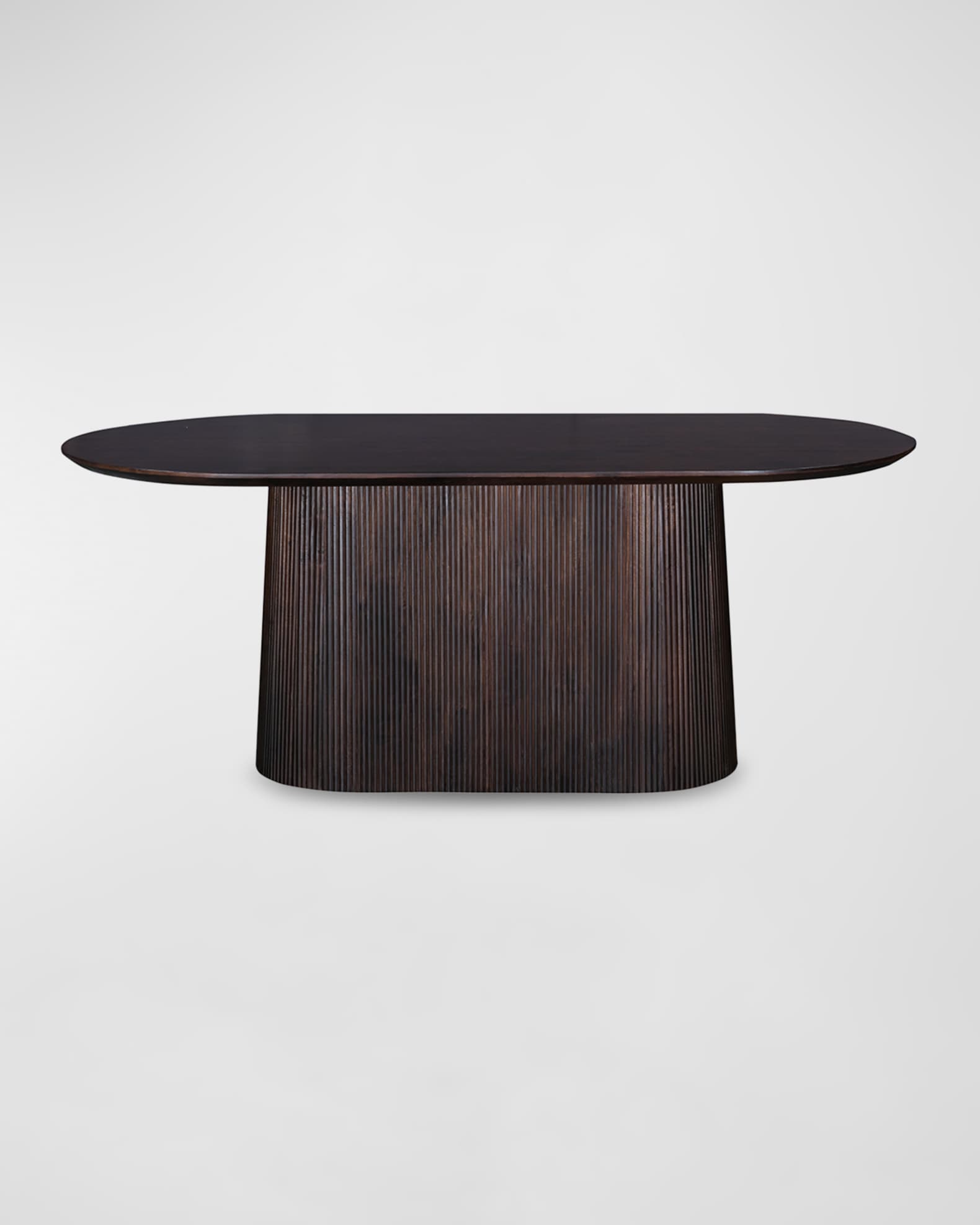 Katherine Noble by BMC Mina 79" Oval Dining Table | Neiman Marcus