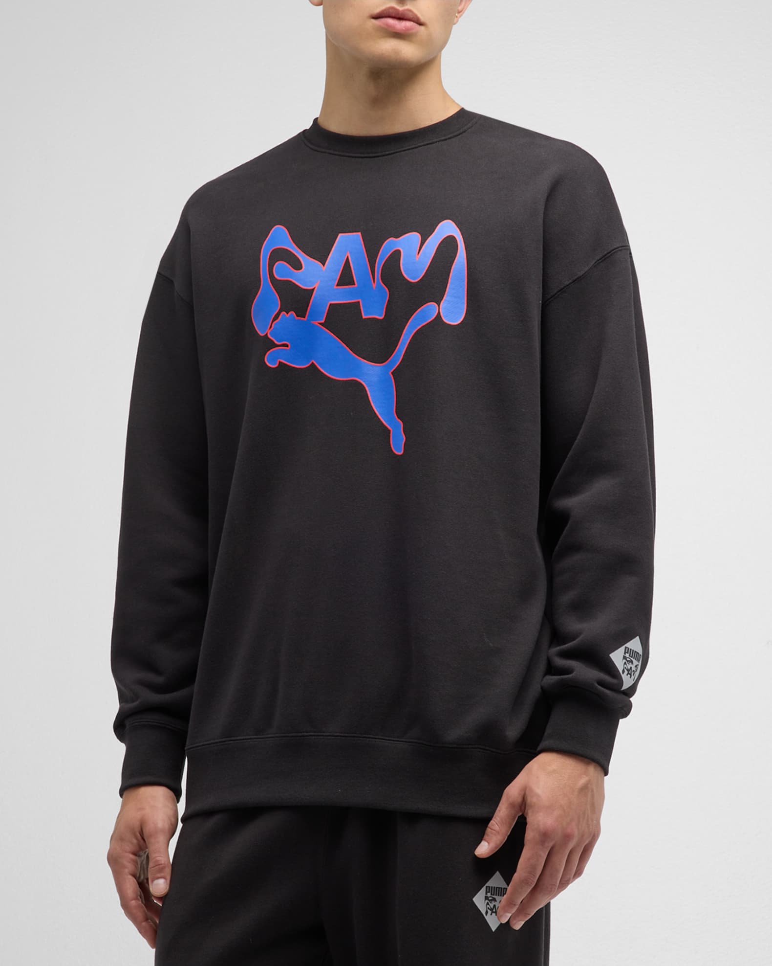 Puma x P.A.M. Men's Crew Sweatshirt | Neiman Marcus