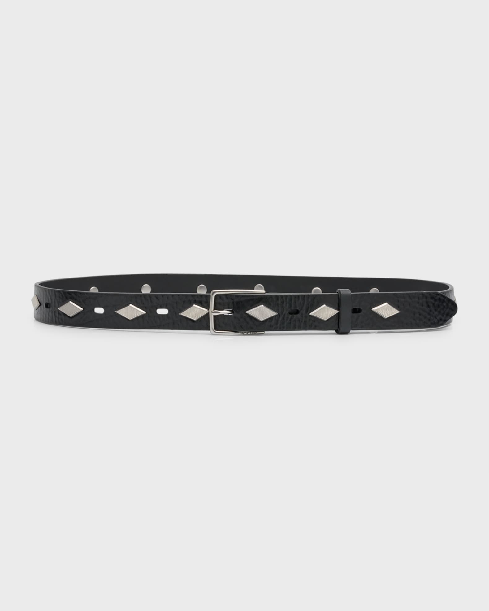 Rag & Bone Colin Studded Leather Belt | Neiman Marcus