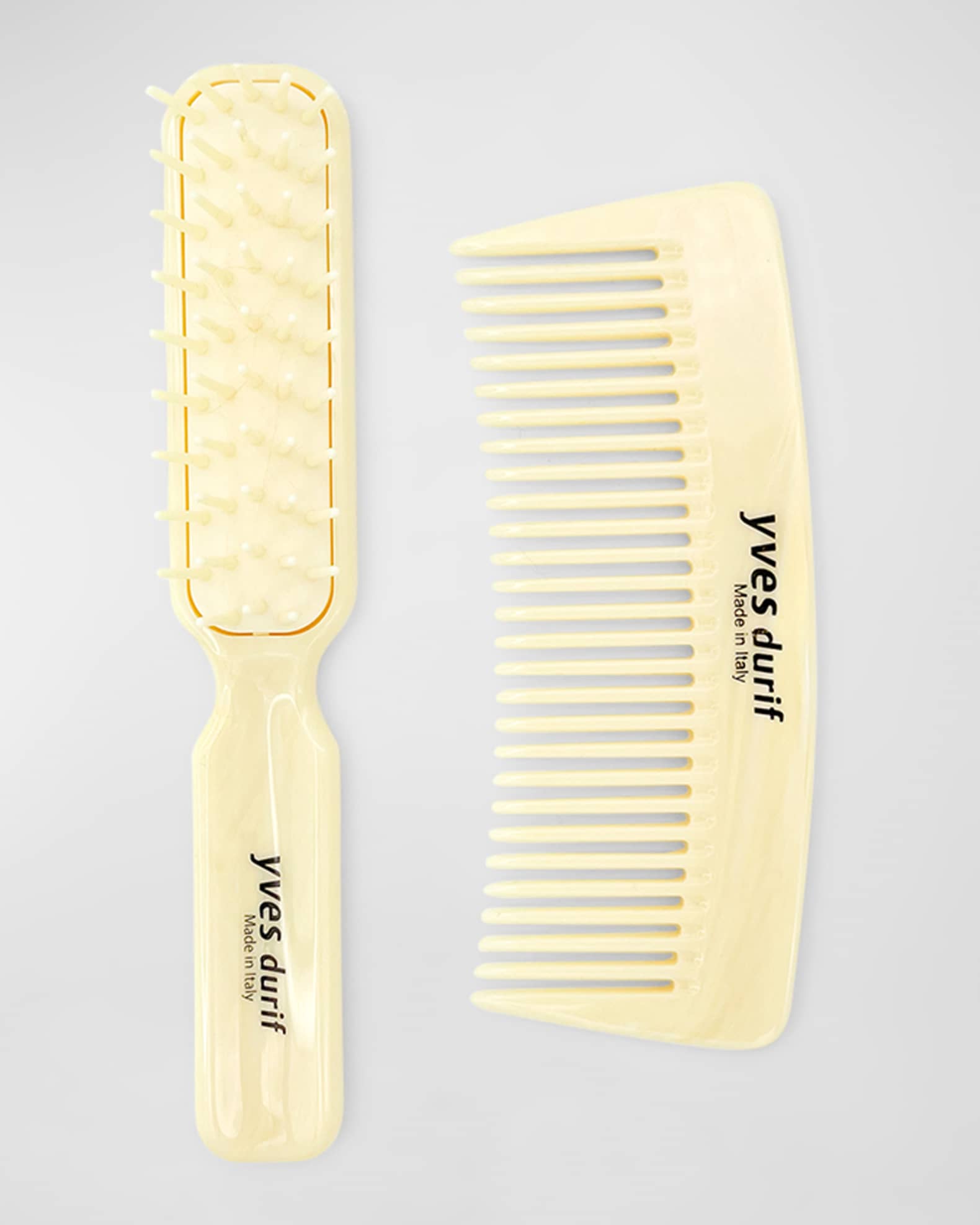 Yves Durif Mini Brush and Comb Set | Neiman Marcus
