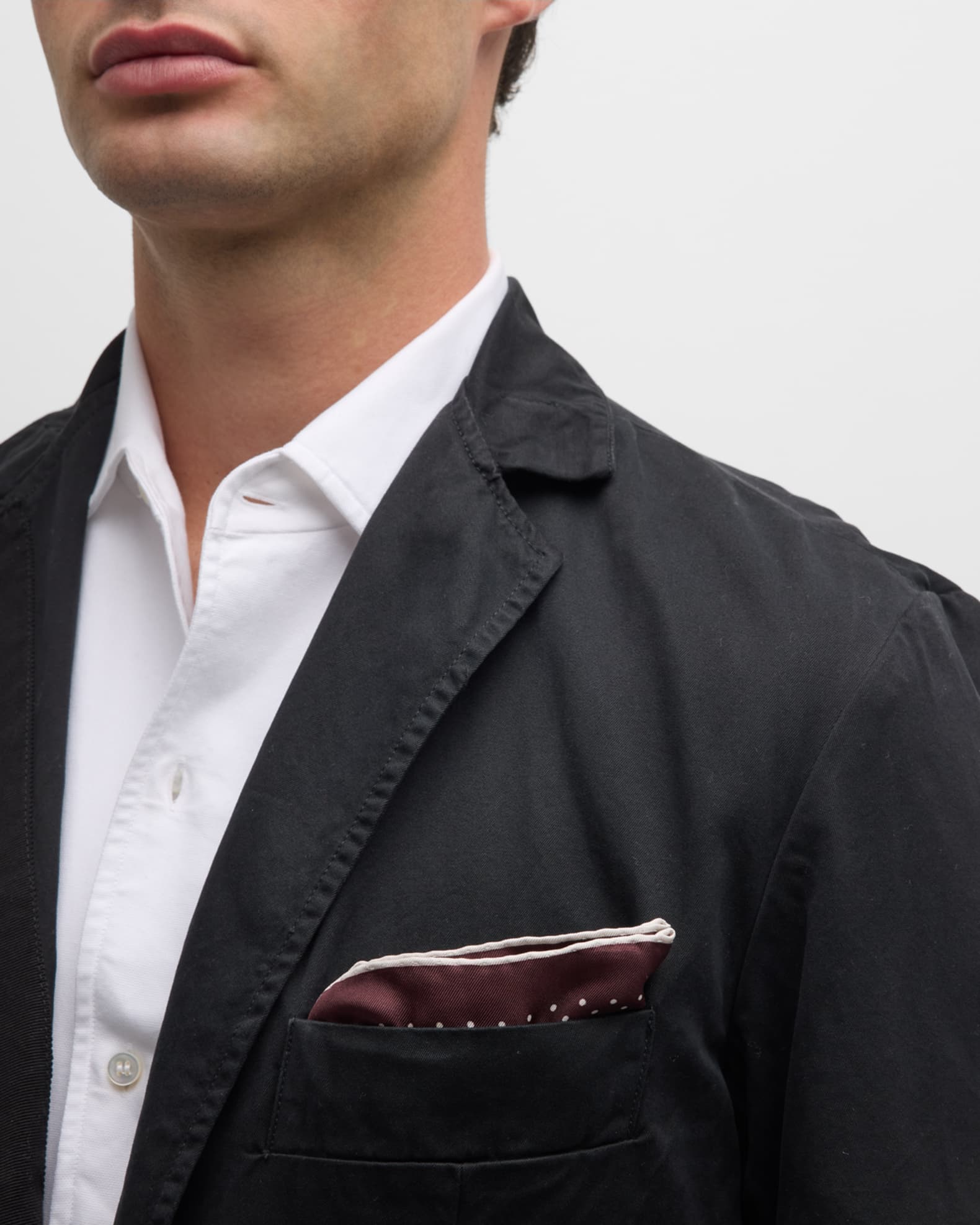 Raleigh Workshop Men's Garment-Dyed Twill Jacket | Neiman Marcus