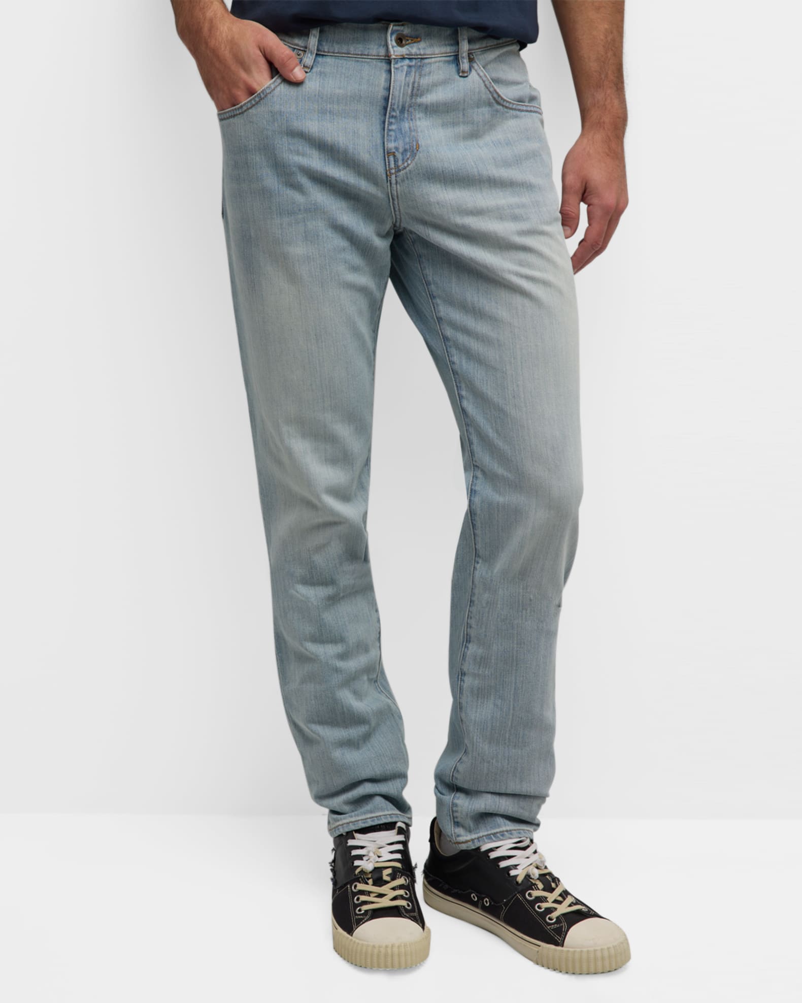 Raleigh Workshop Men's Martin Stretch Jeans | Neiman Marcus