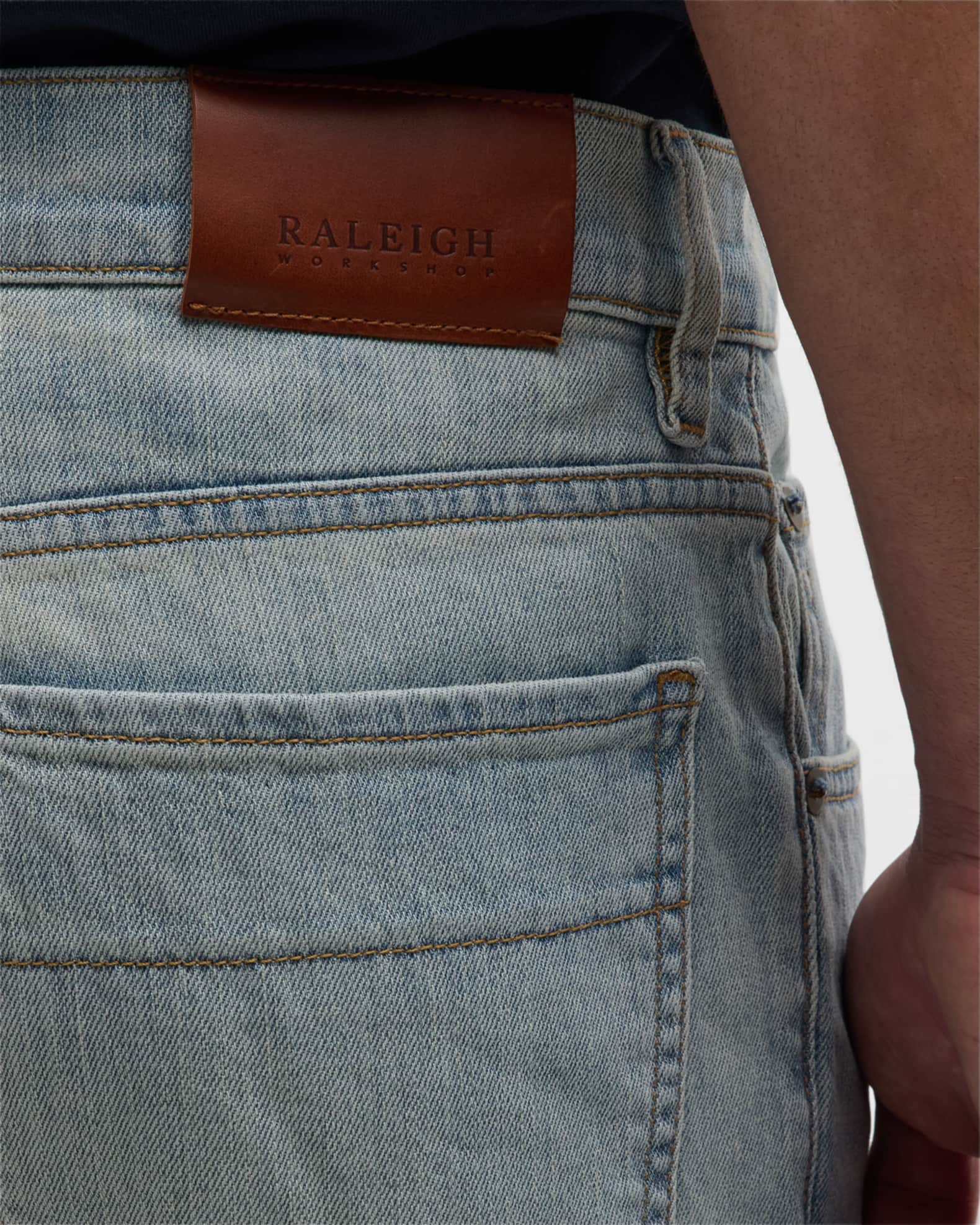 Raleigh Workshop Men's Martin Stretch Jeans | Neiman Marcus