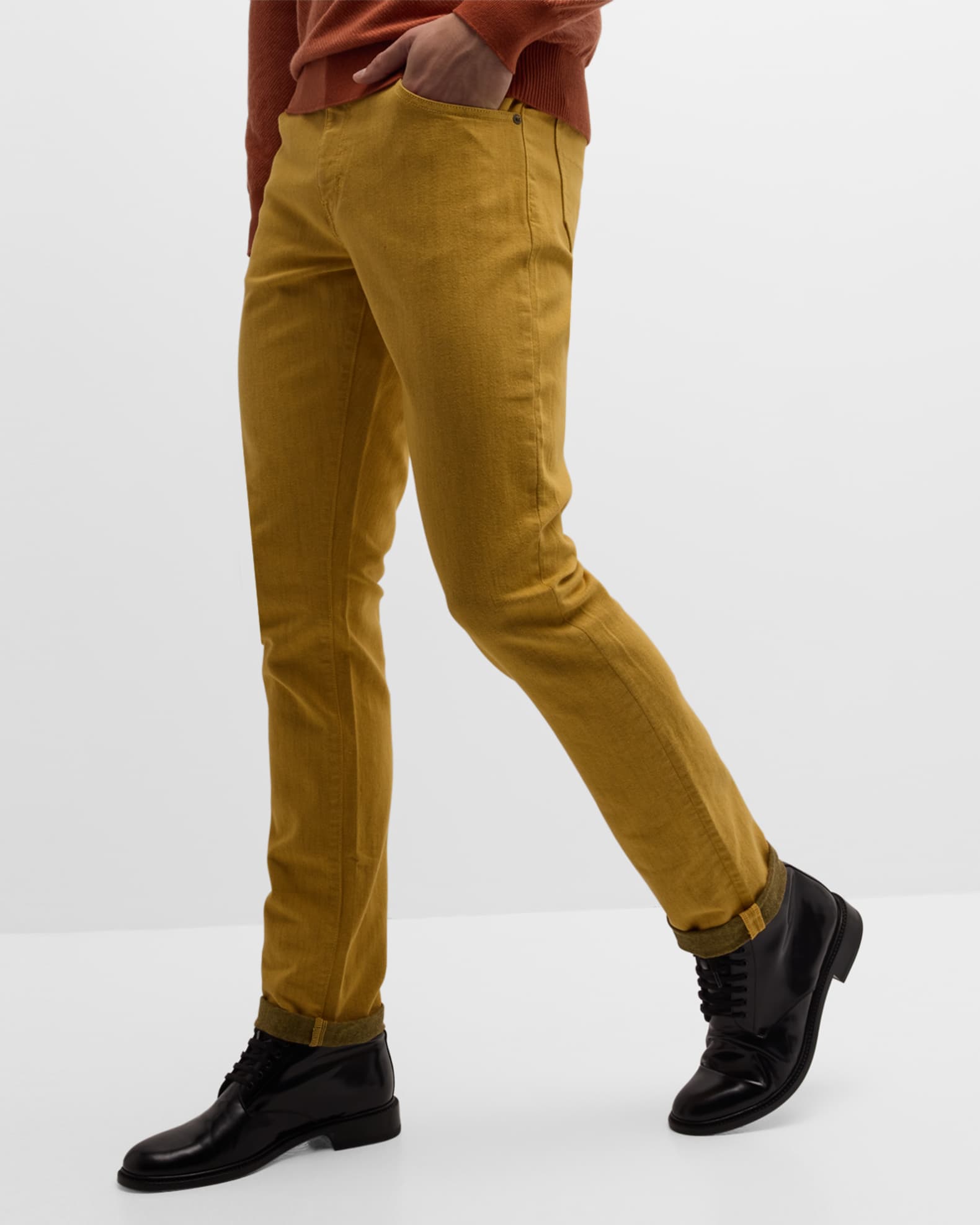 Raleigh Workshop Men's Martin Stretch Jeans | Neiman Marcus