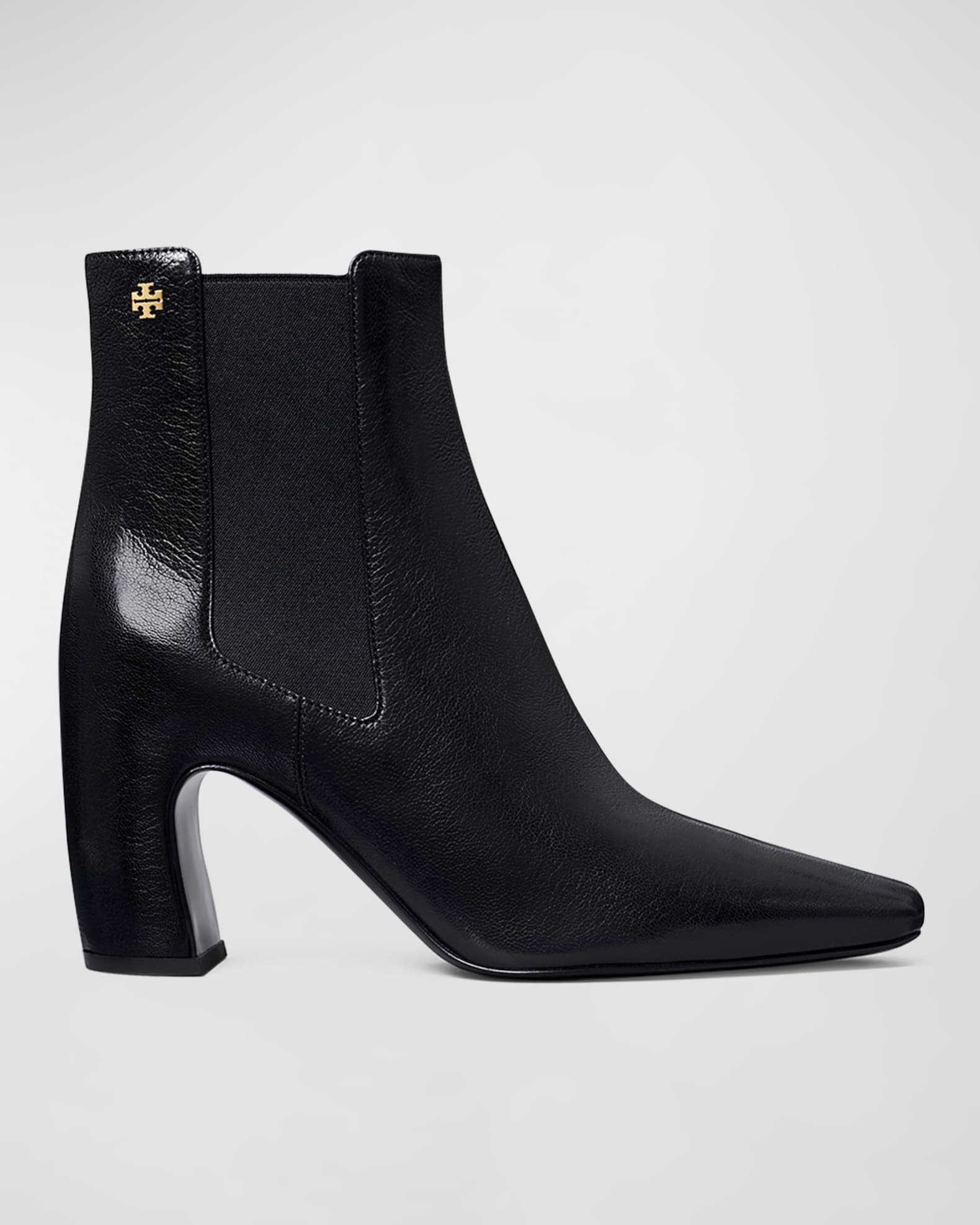 Tory Burch Banana Leather Chelsea Ankle Boots | Neiman Marcus