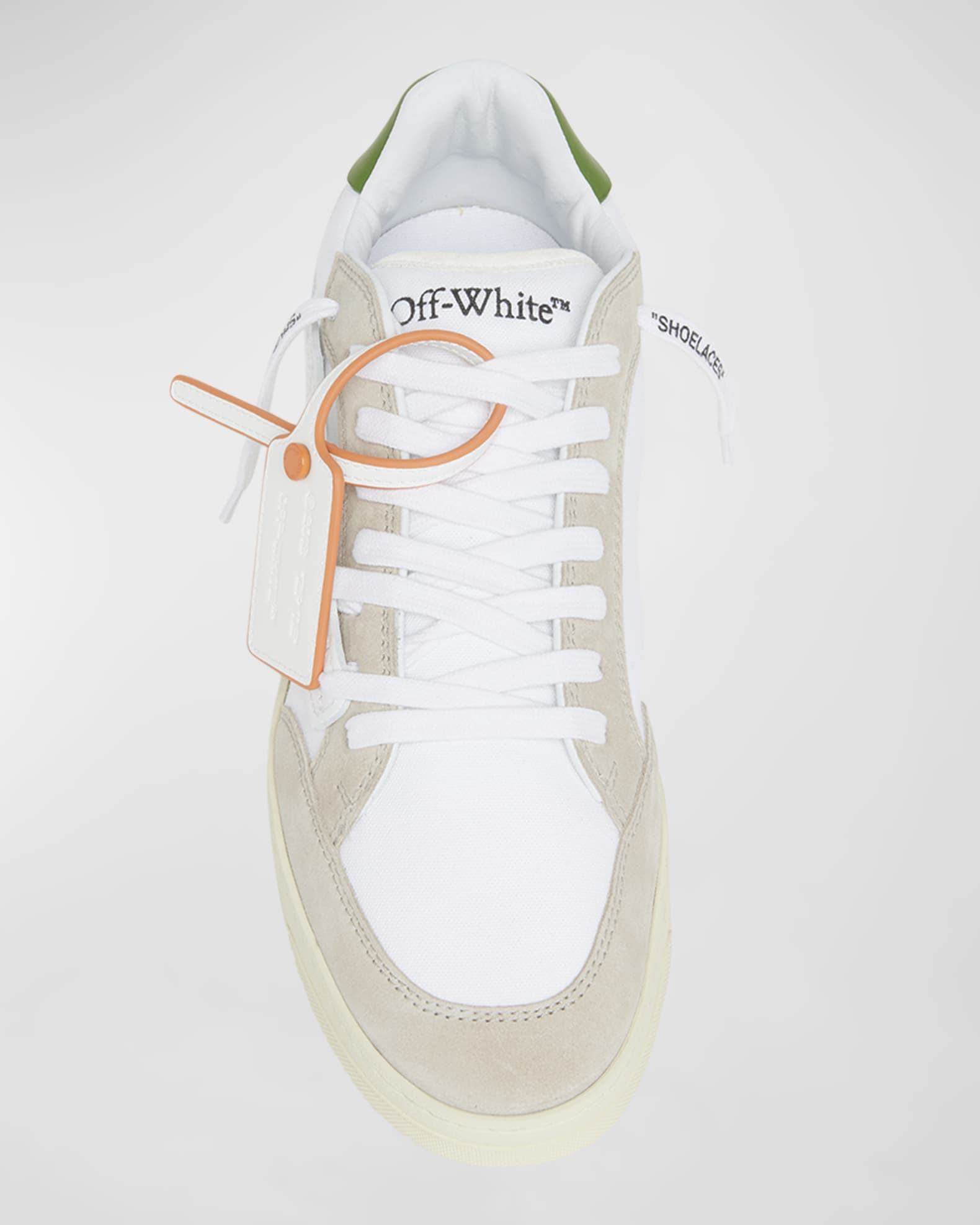 Off-White Men's 5.0 Canvas and Leather Low-Top Sneakers | Neiman Marcus
