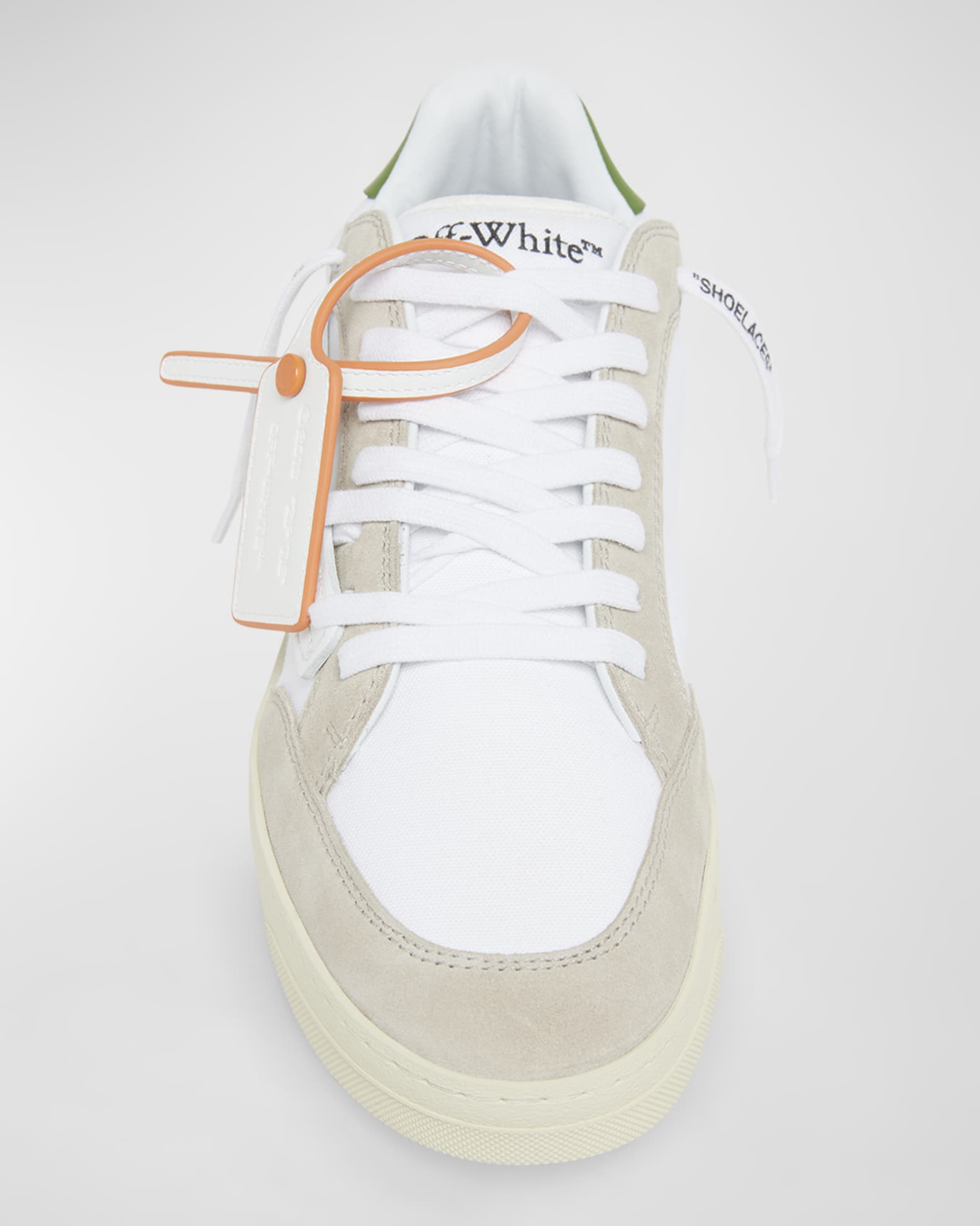 Off-White Men's 5.0 Canvas and Leather Low-Top Sneakers | Neiman Marcus