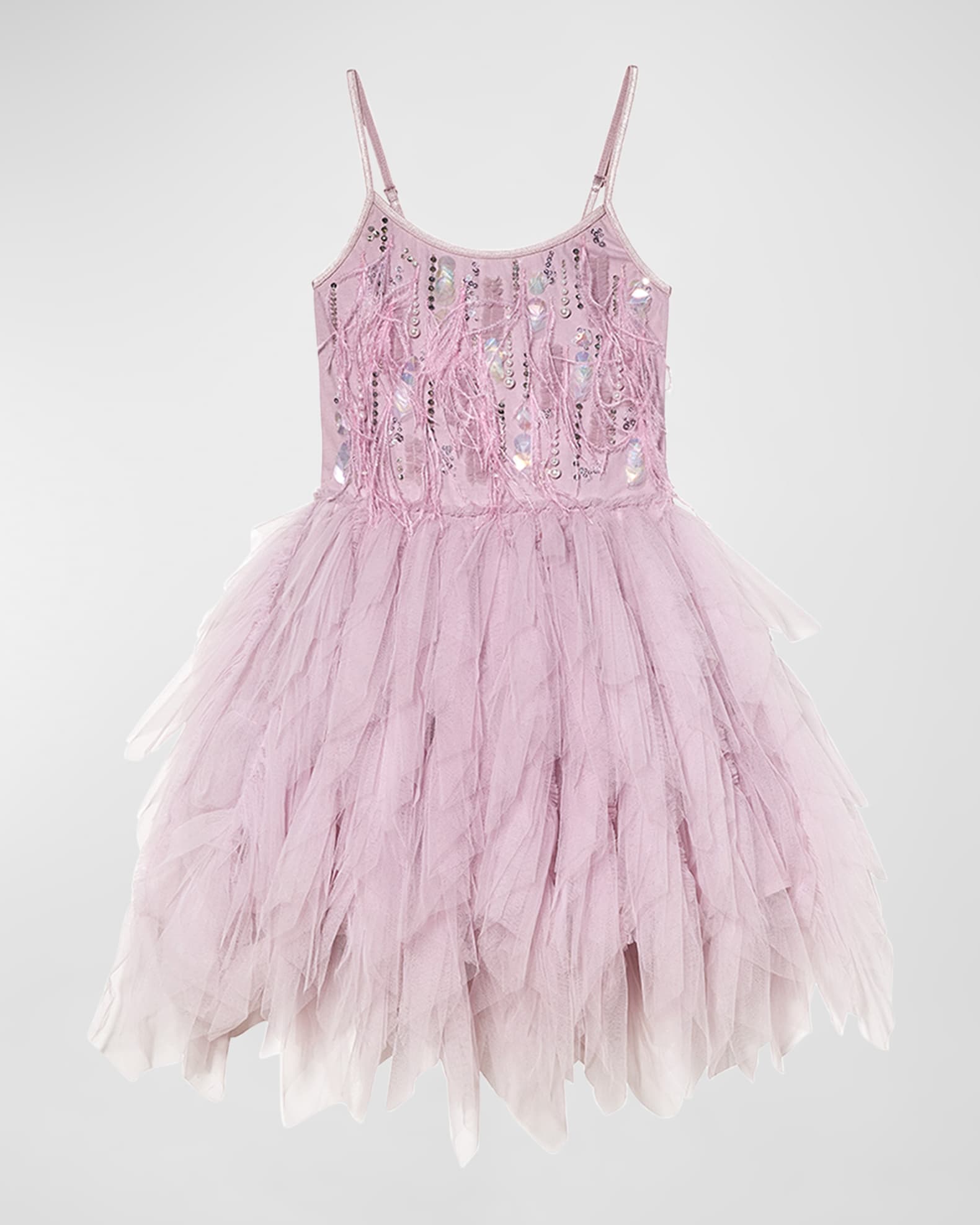 Tutu Du Monde Girl's Plume Layered Tutu Dress, Size 2-11 | Neiman Marcus