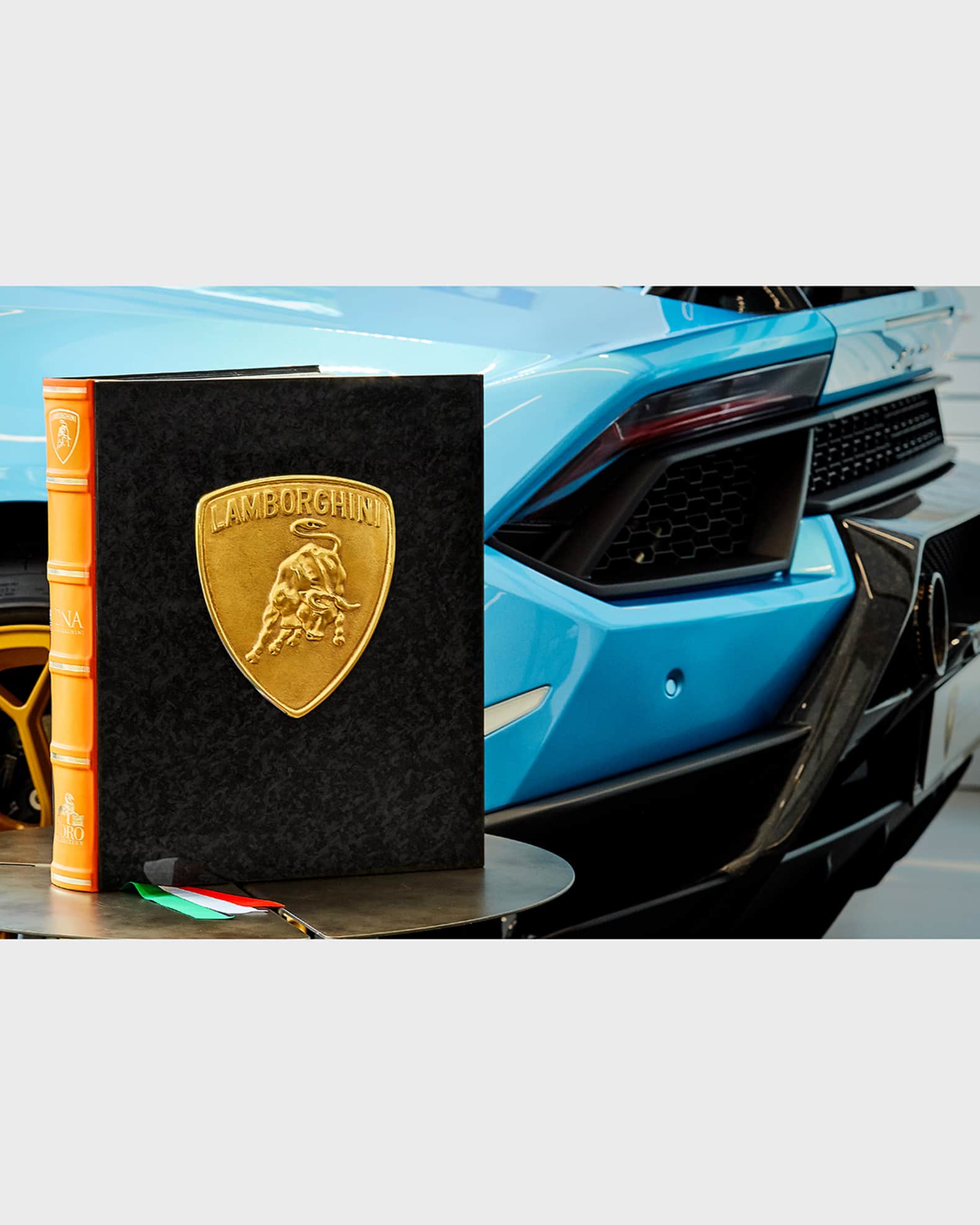D'ORO Collection "DNA Lamborghini" Limited Edition Book | Neiman Marcus