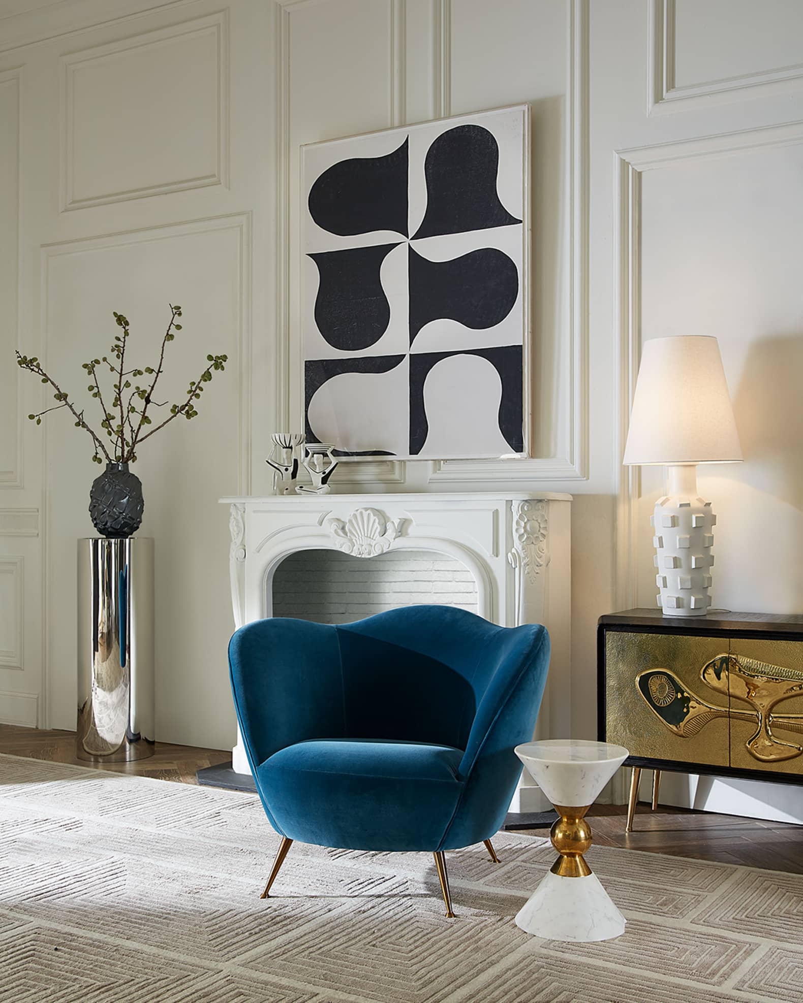 Jonathan Adler Ripple Lounge Chair | Neiman Marcus