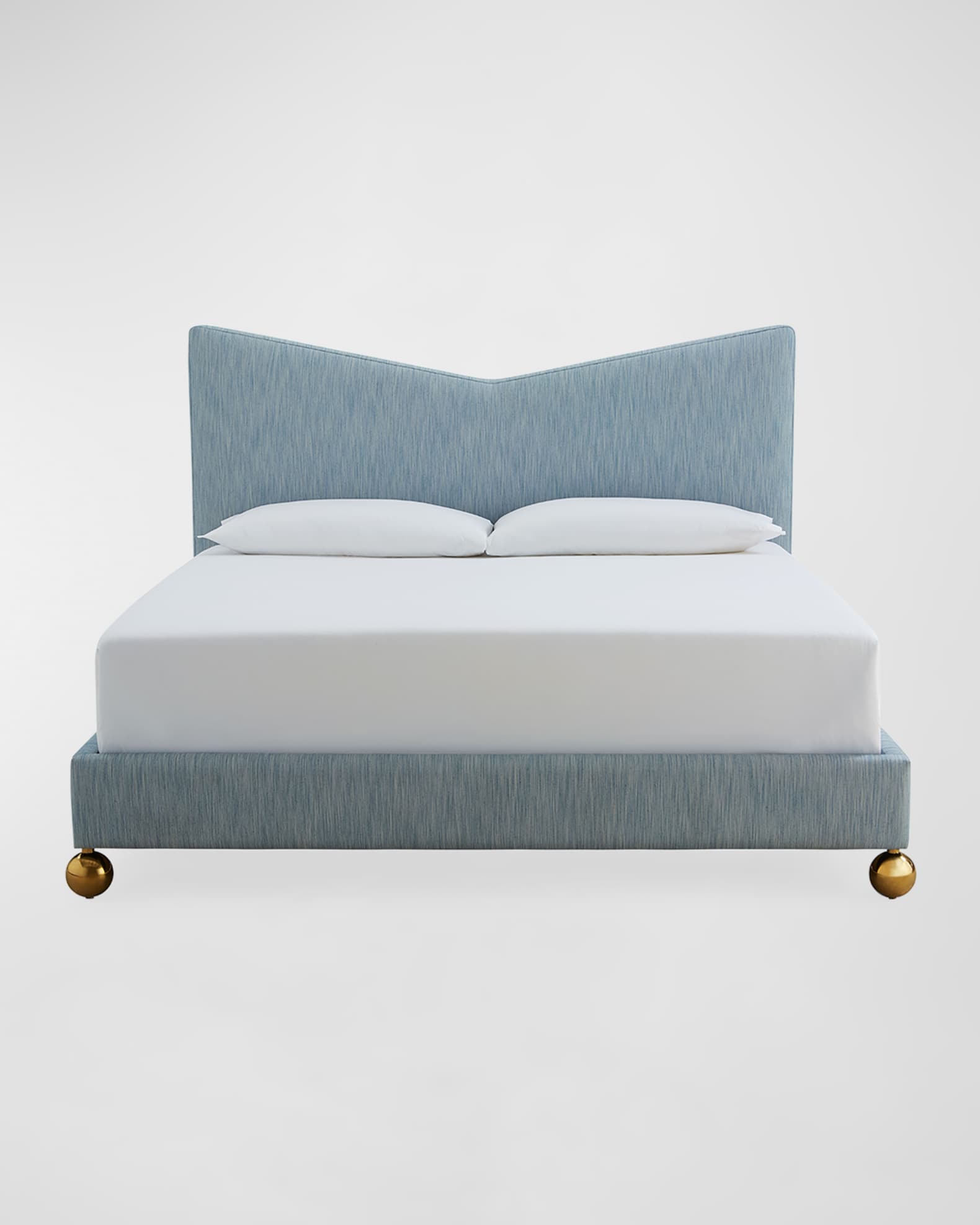 Jonathan Adler Chevron King Bed | Neiman Marcus