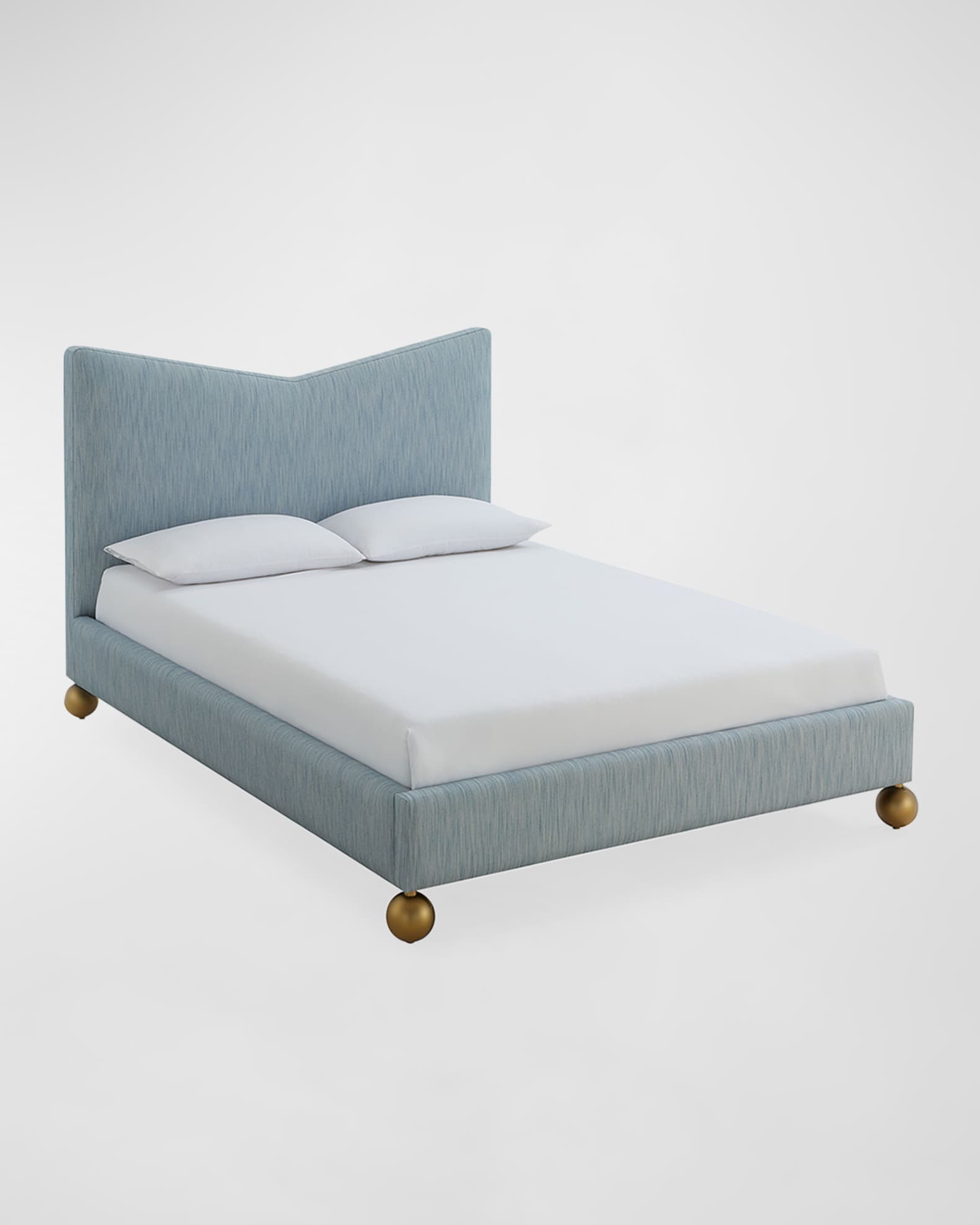 Jonathan Adler Chevron Queen Bed | Neiman Marcus