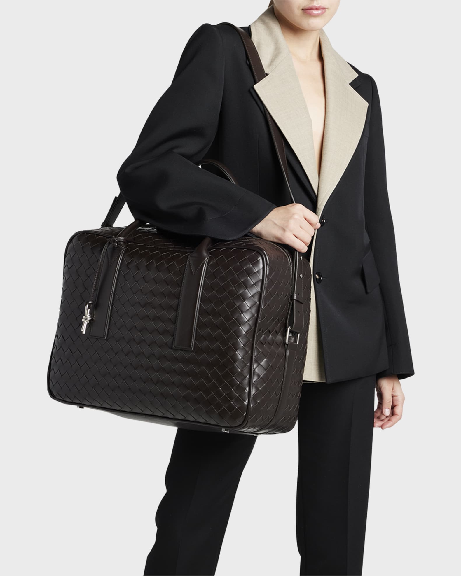Bottega Veneta Getaway Medium Weekender Bag | Neiman Marcus
