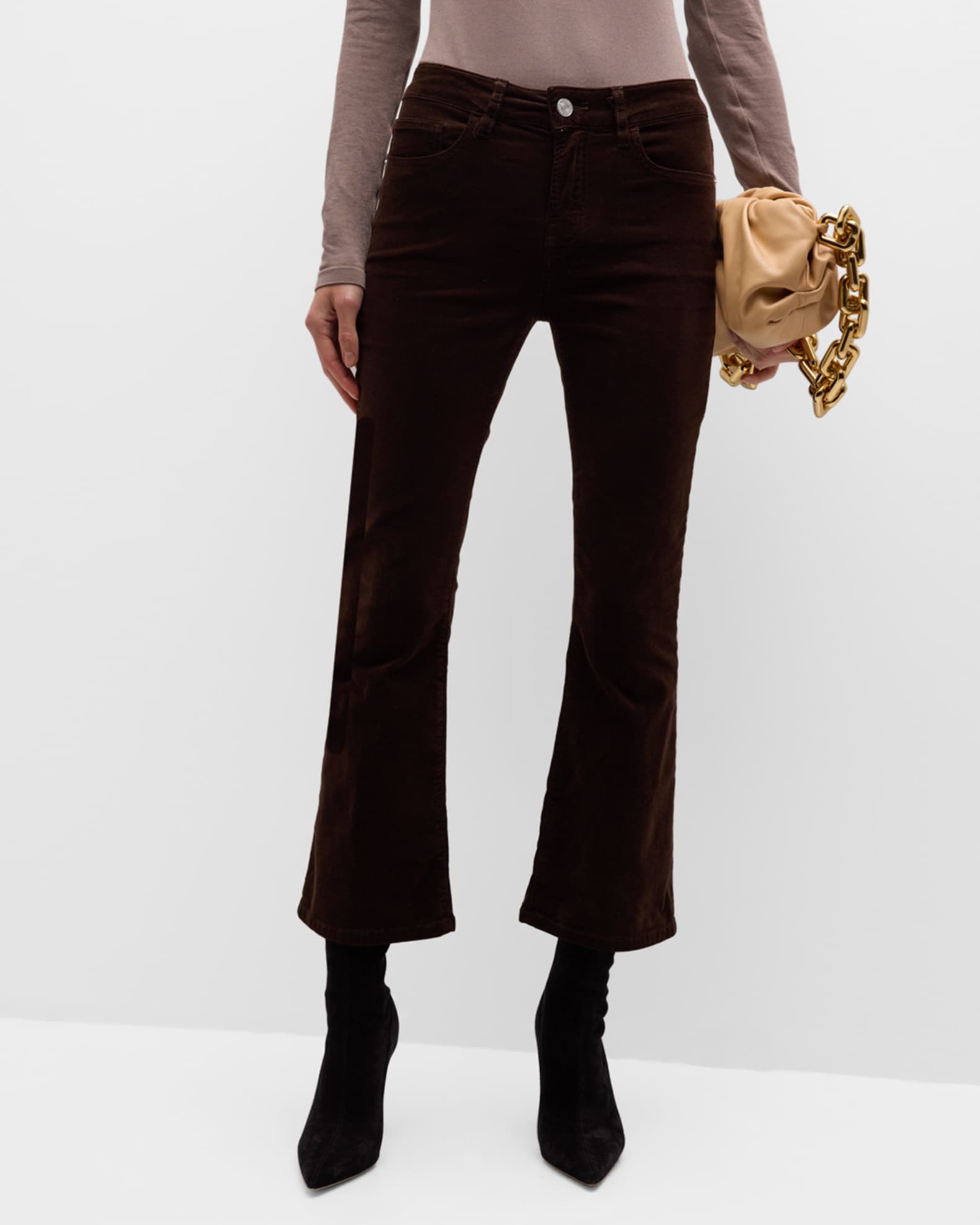 FRAME Le Crop Mini Boot Jeans | Neiman Marcus