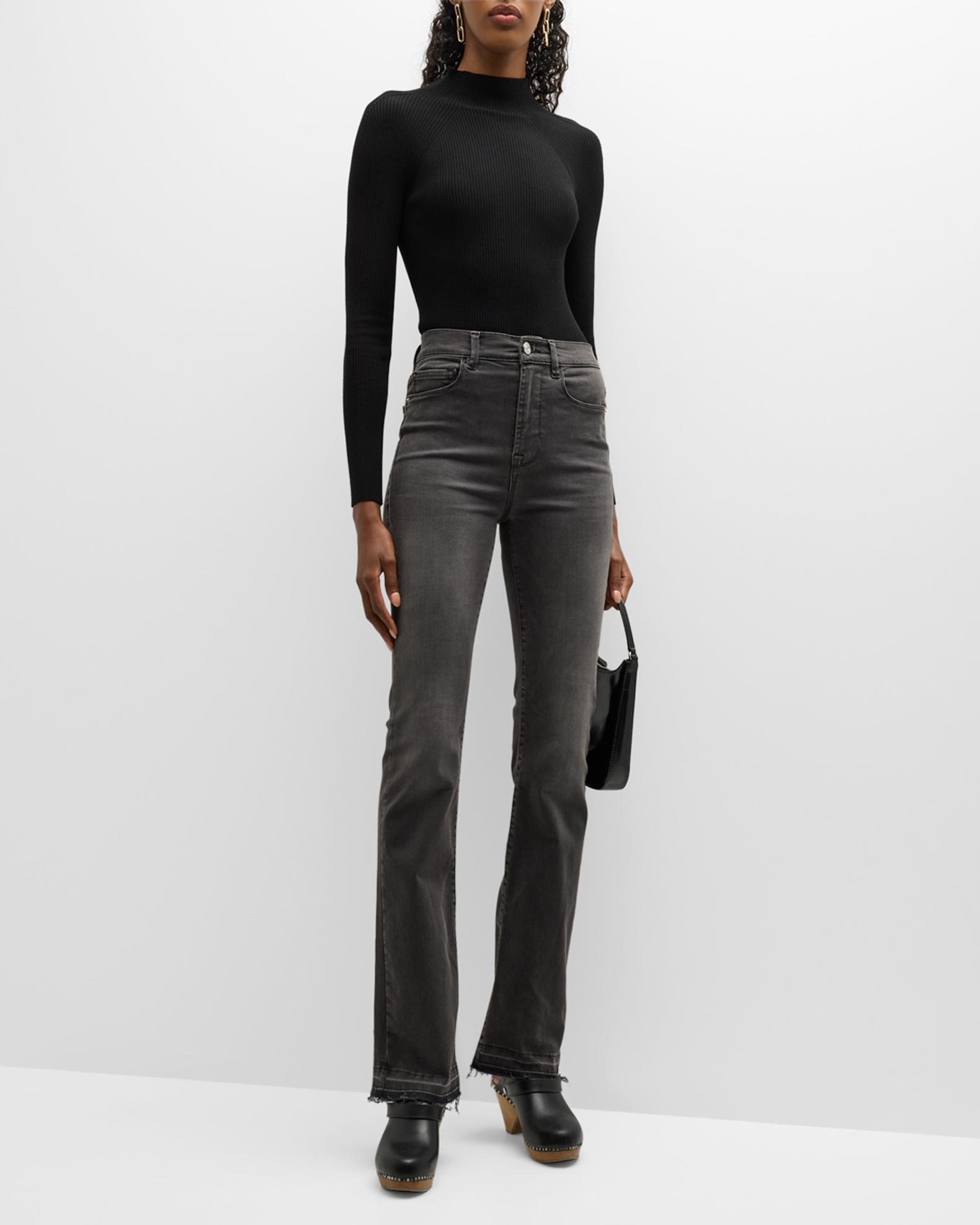FRAME Le Super High Mini Bootcut Jeans | Neiman Marcus