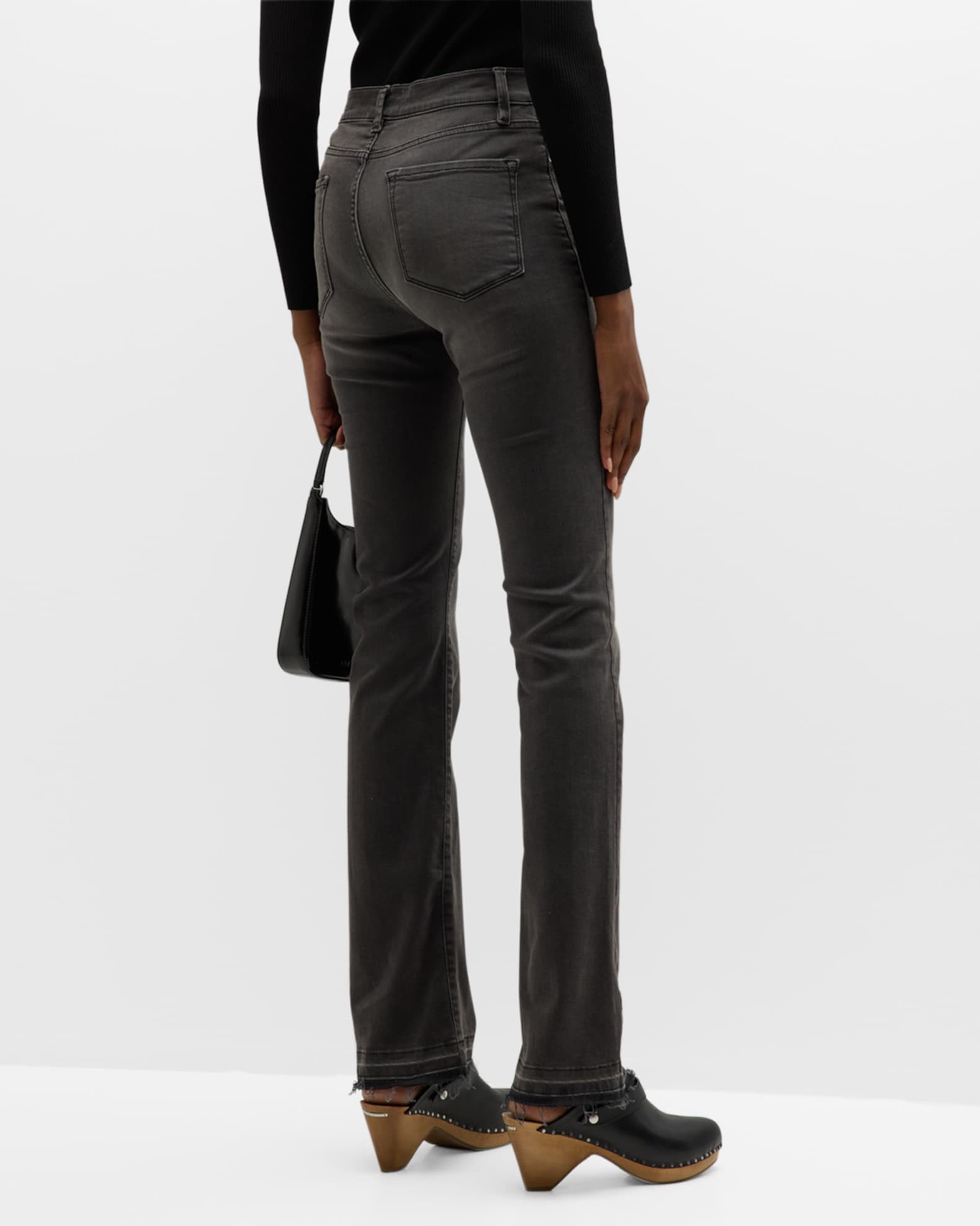 FRAME Le Super High Mini Bootcut Jeans | Neiman Marcus