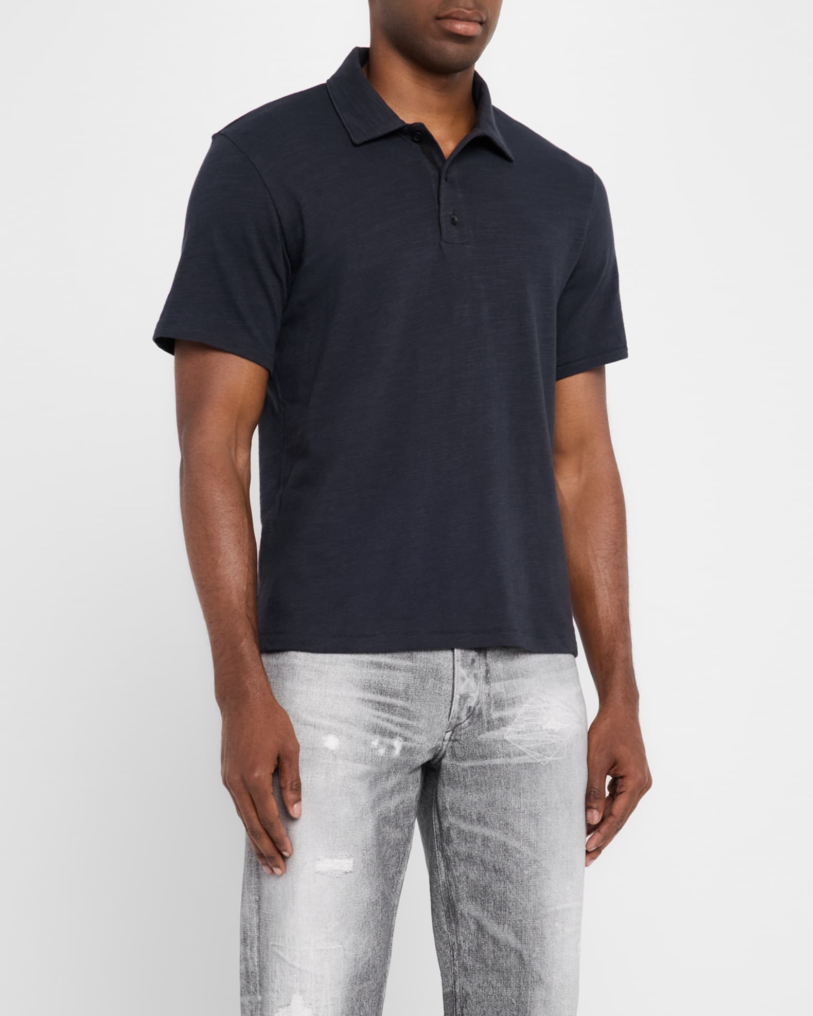 Rag & Bone Men's Classic Flame Polo Shirt | Neiman Marcus